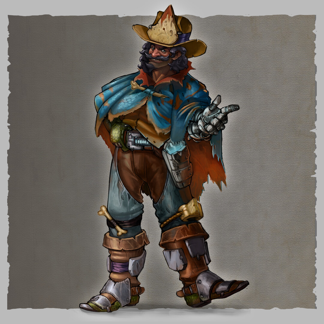 ArtStation - Sheriff Tricera Toph