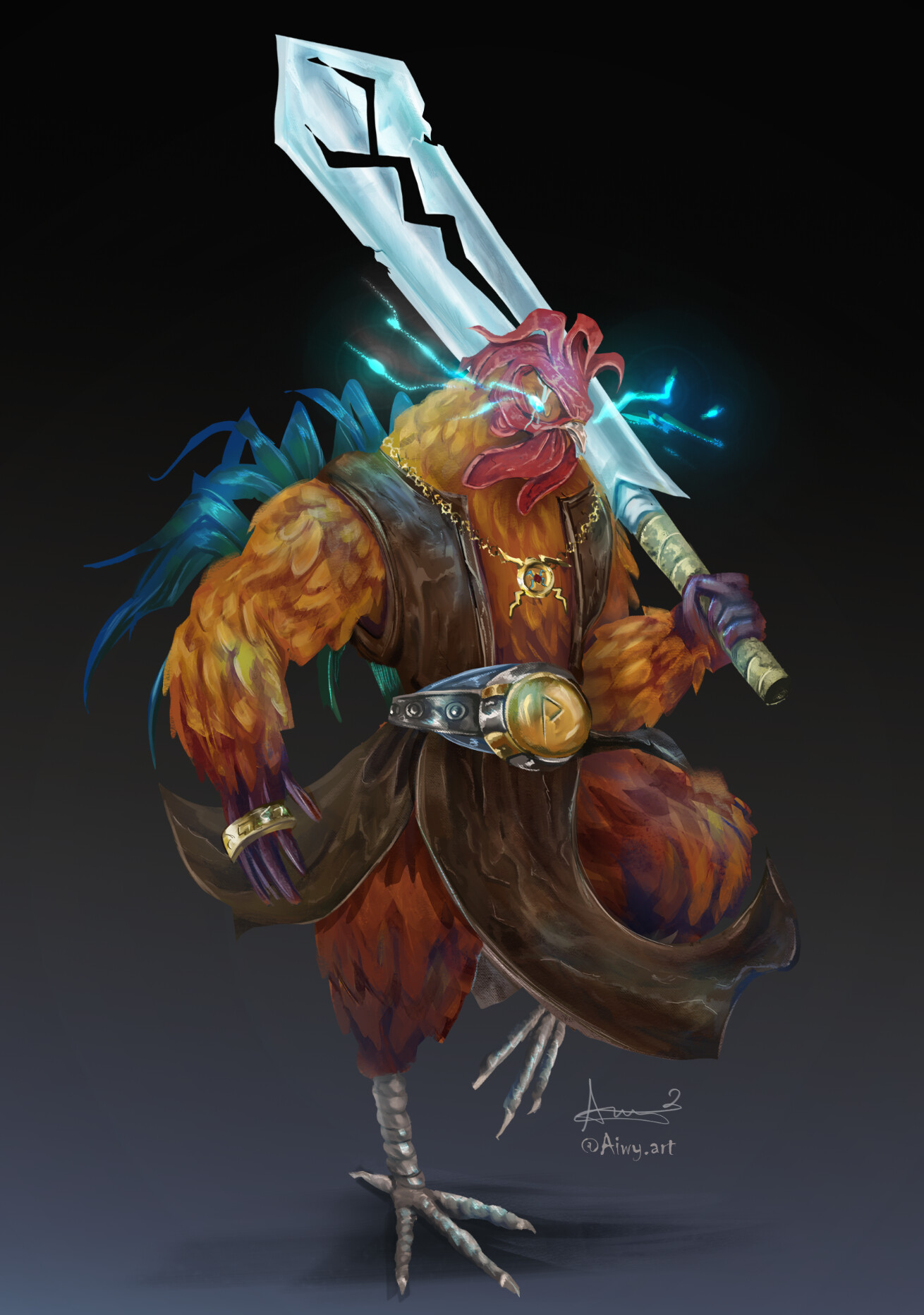 ArtStation - Rooster Fighter