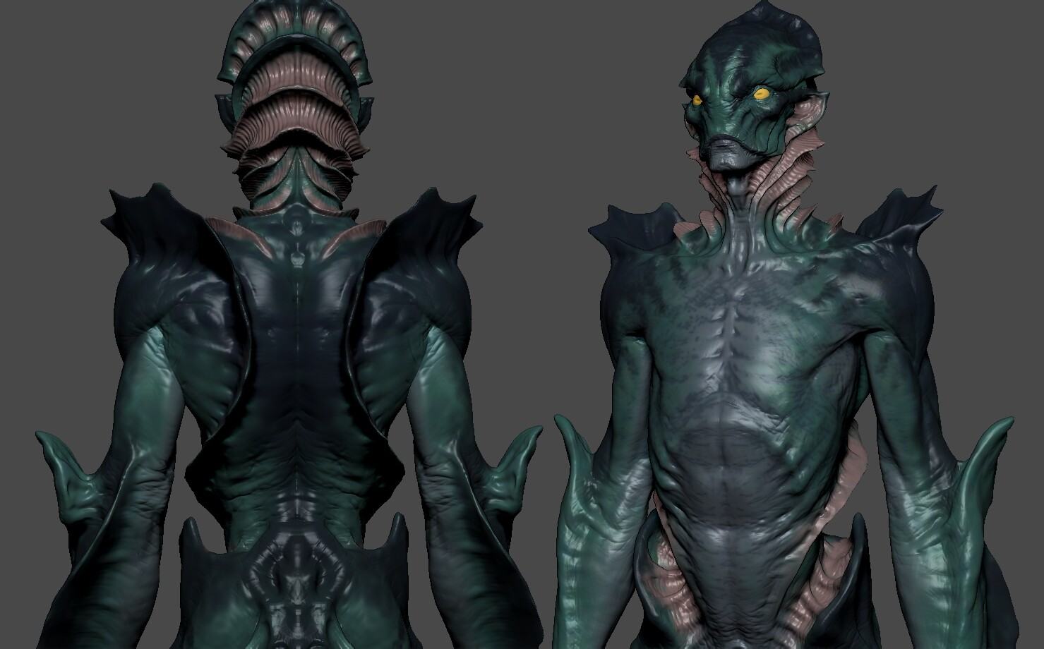 ArtStation - Amphibious Atlantean