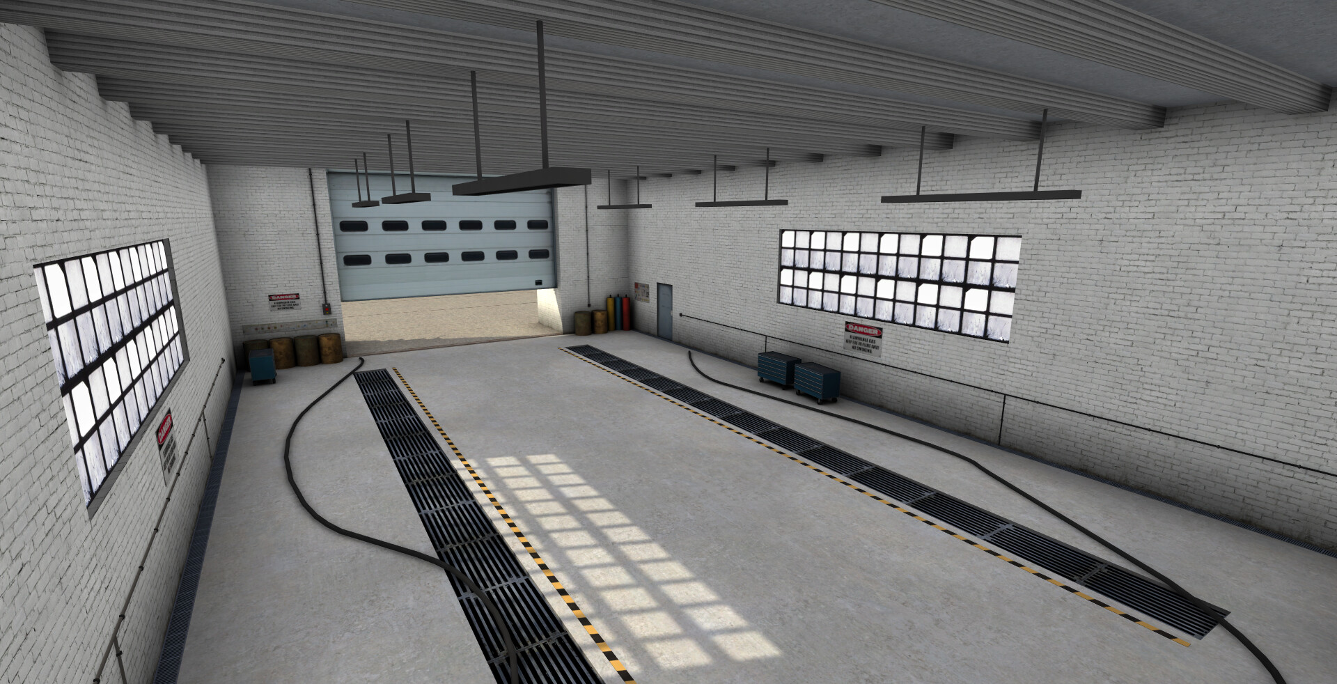 ArtStation - Racing Garage - Mobile Asset