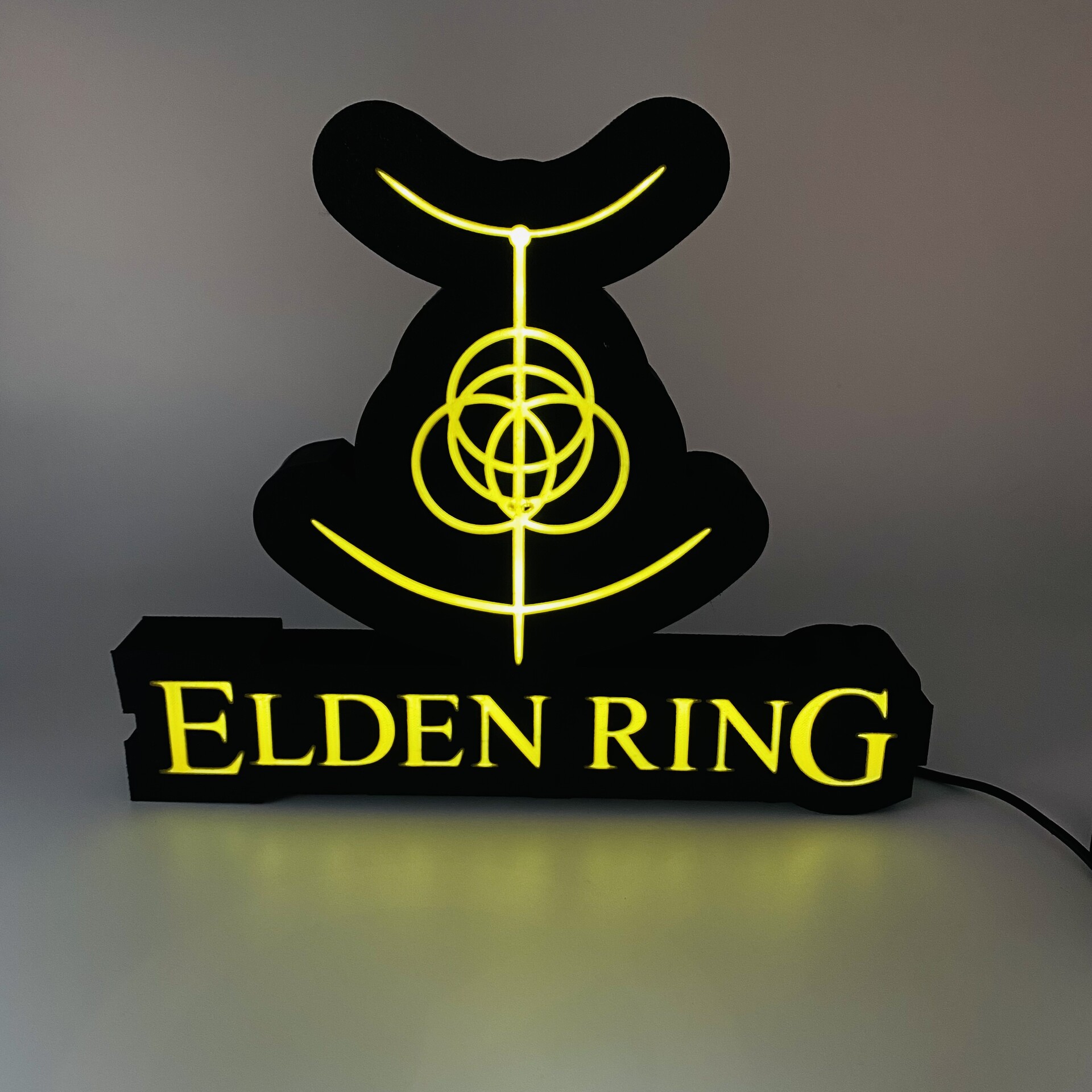 ArtStation - Elden Ring logo led