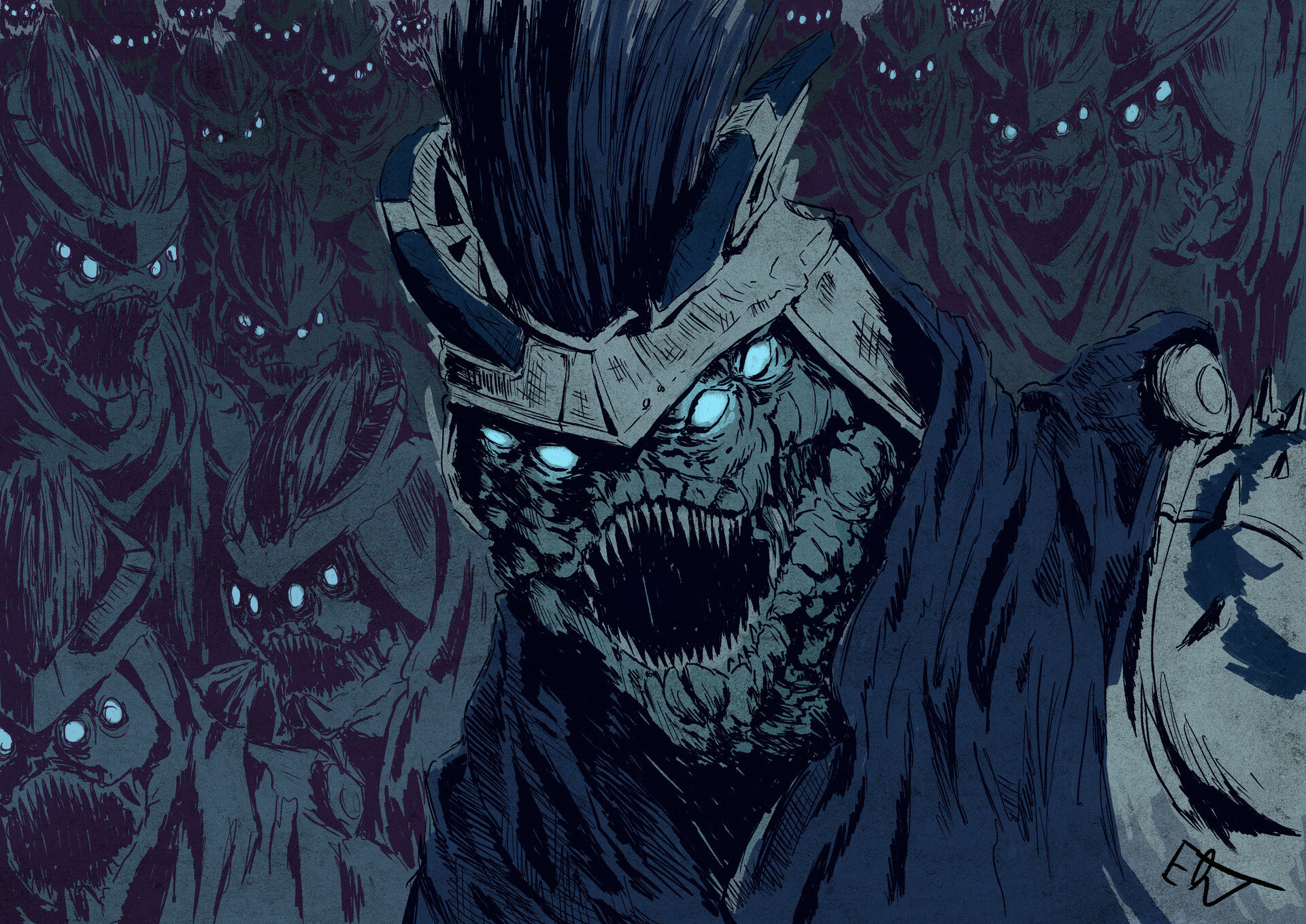 Angry Dregs by Eliane Torralba : r/ImaginaryHorrors