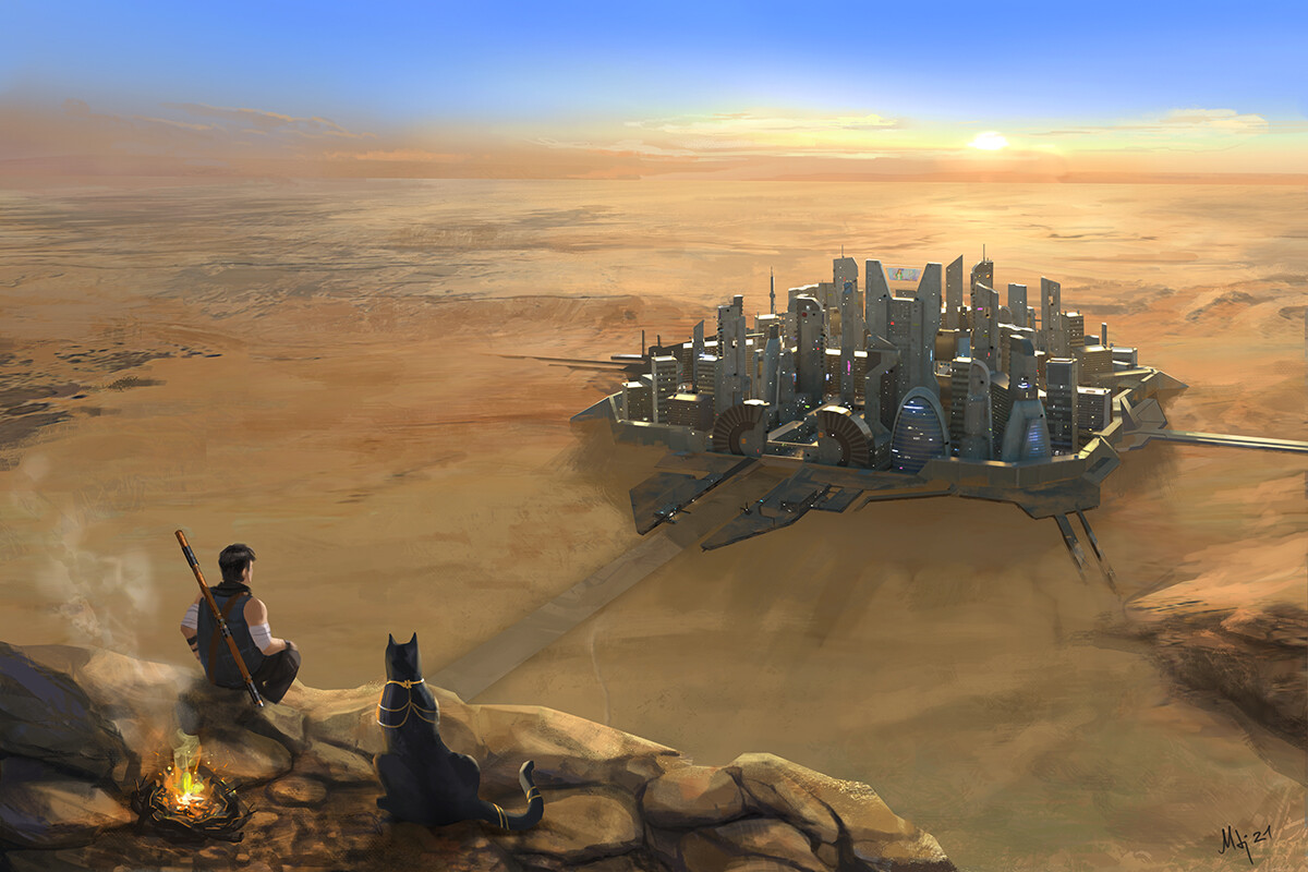 ArtStation - Desert Fort