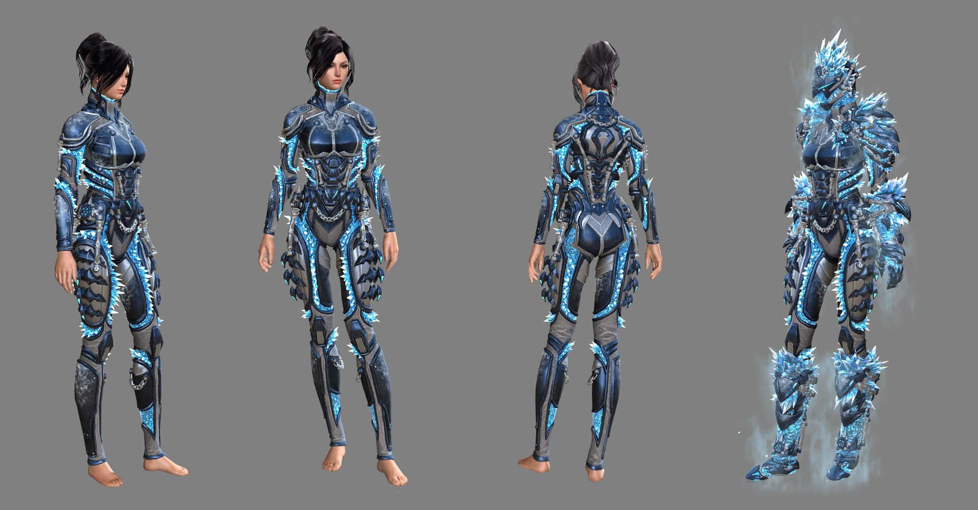 ArtStation - Ice Legion Armor Pieces