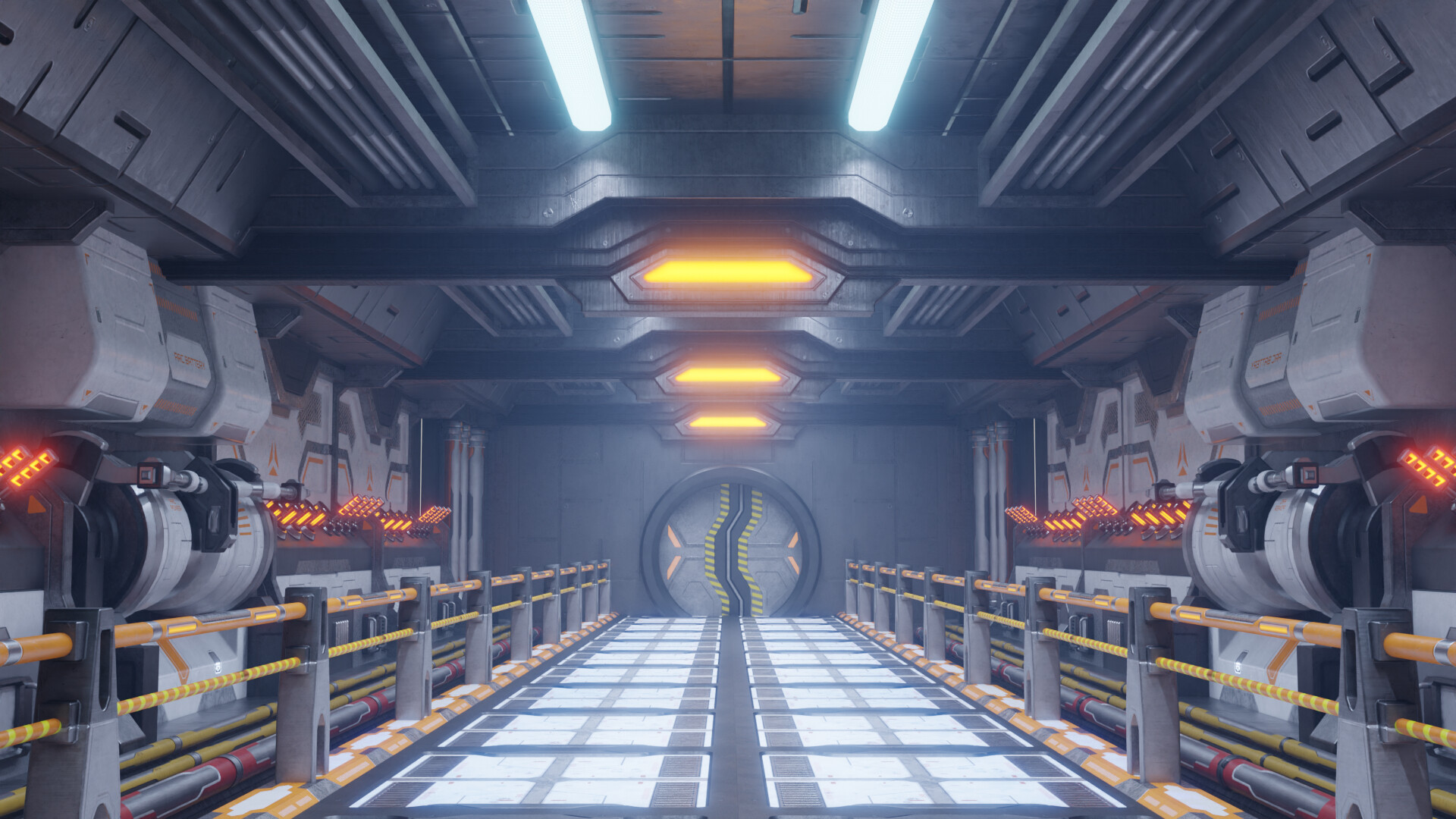 ArtStation - Sci-Fi Corridor