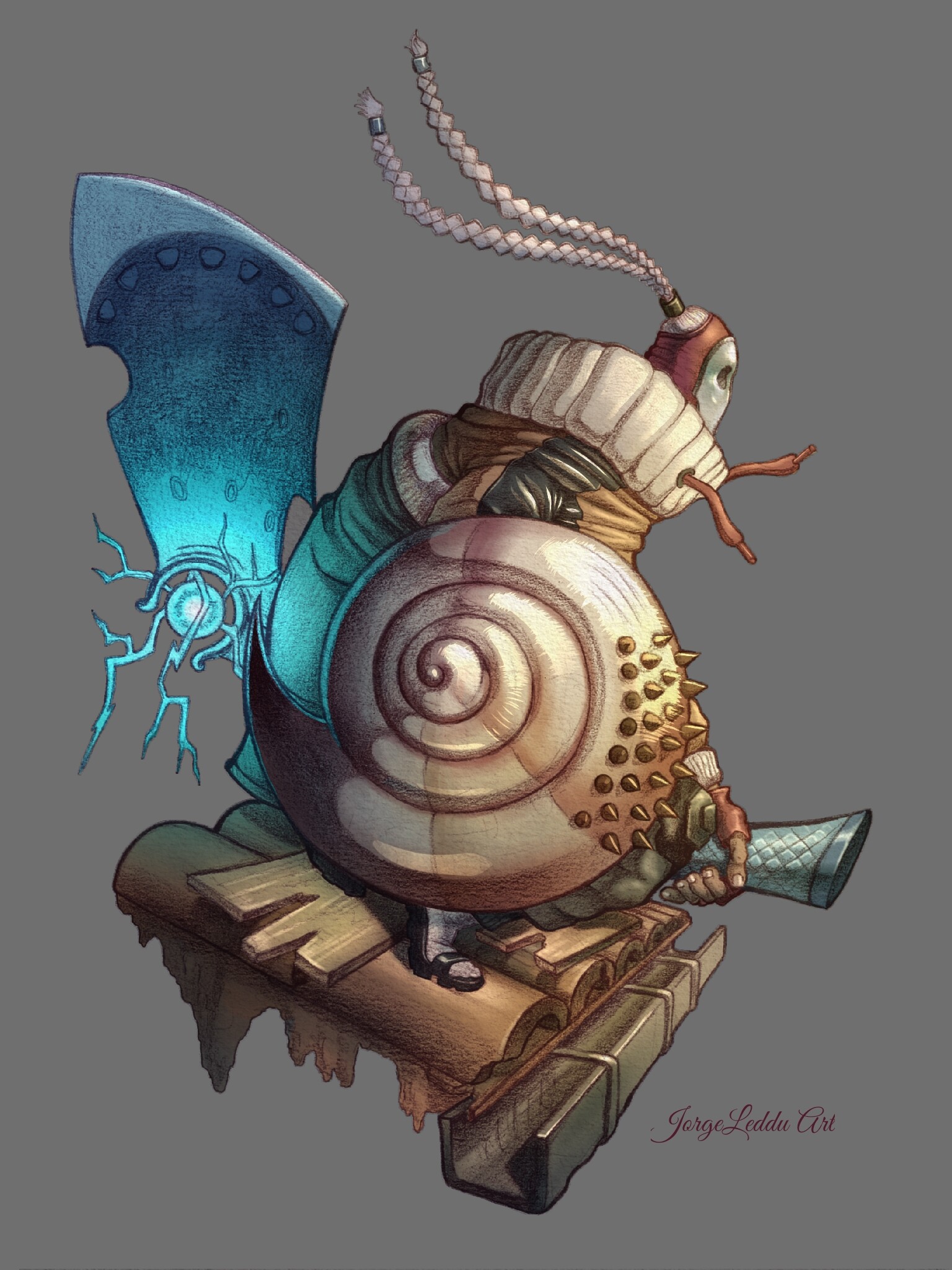 ArtStation - Espadachín Acha