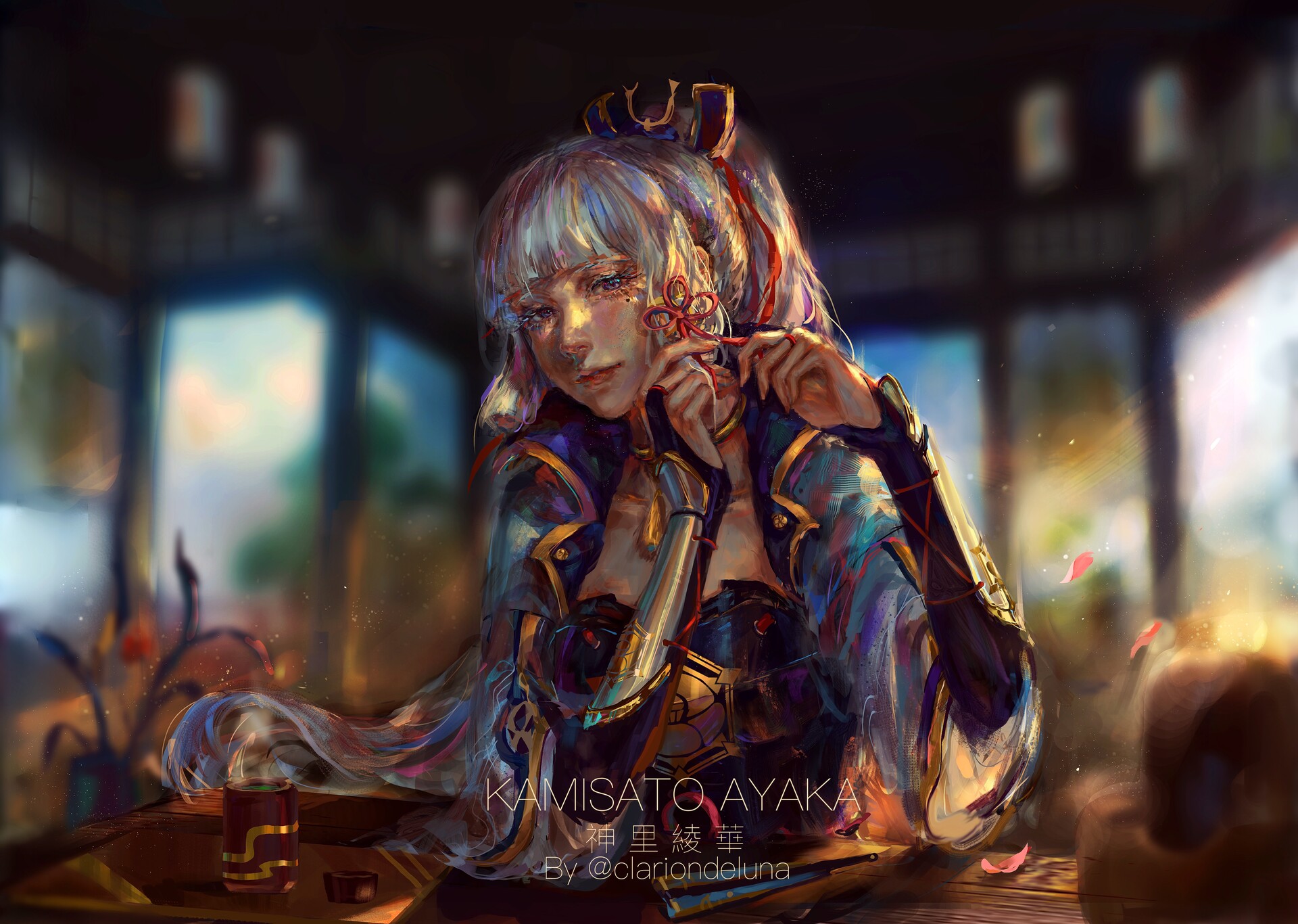 ArtStation - Kamisato Ayaka