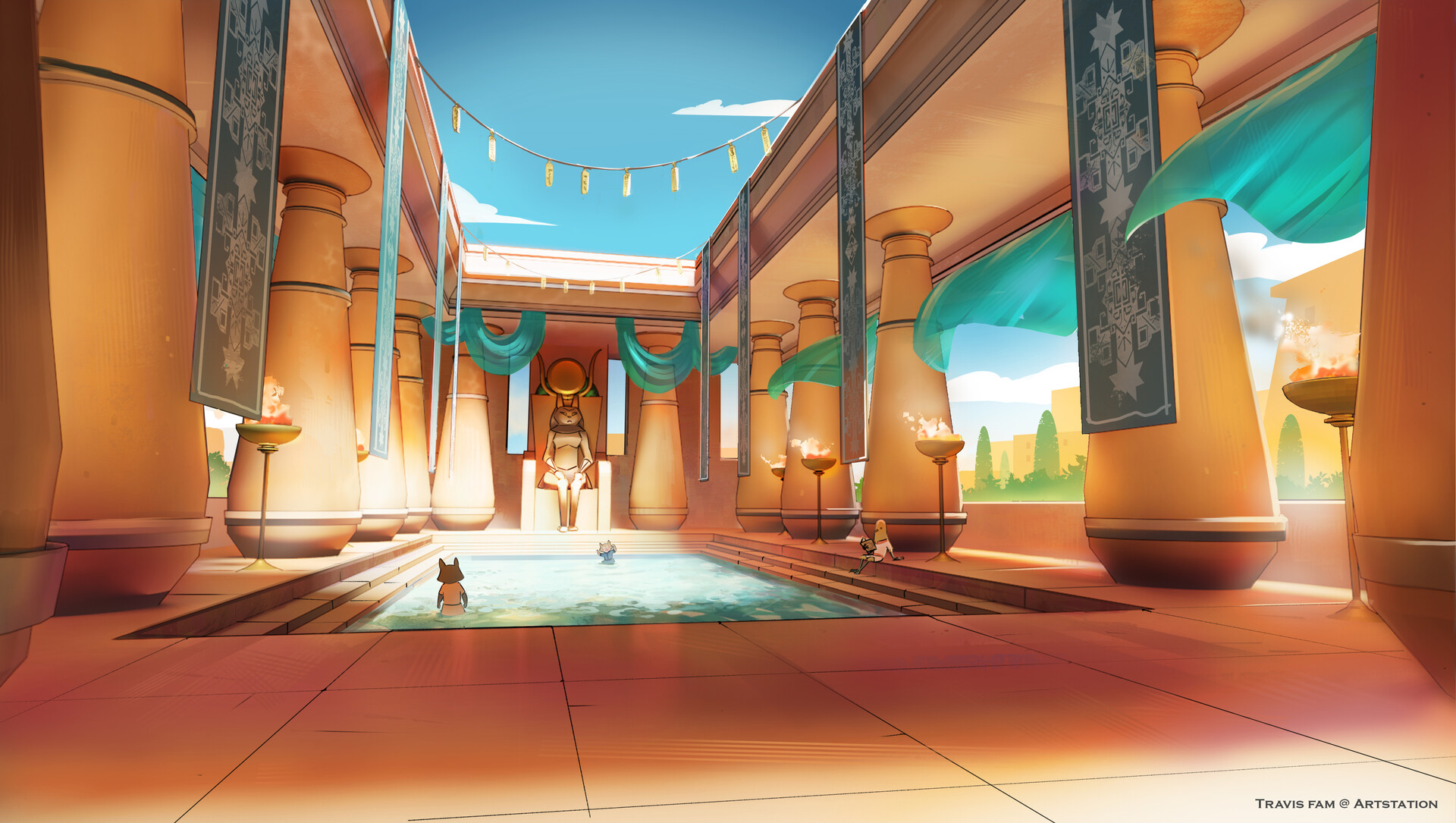 Travis Fam - Temple of Nekhmet