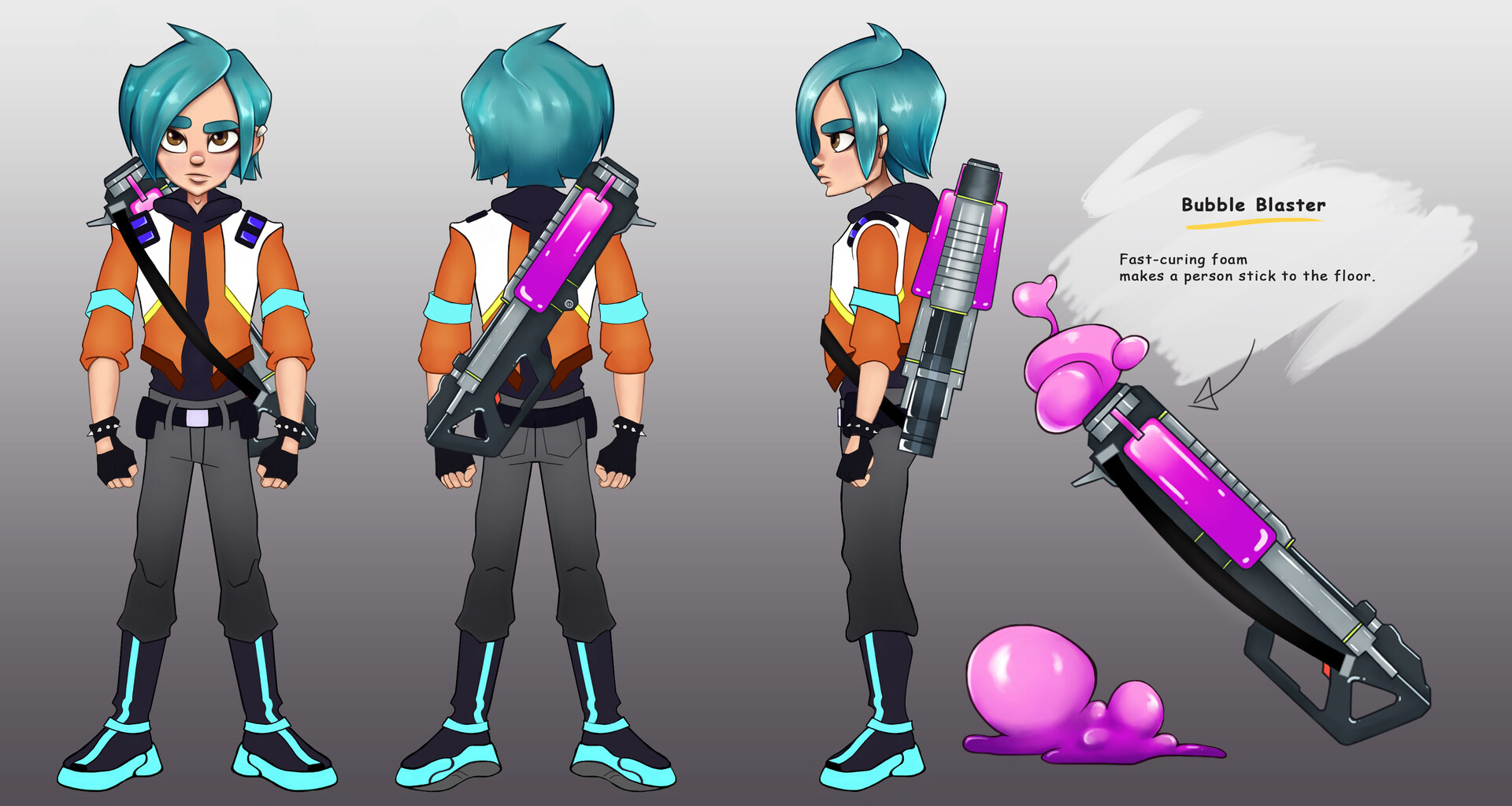 ArtStation - Cyber Character concept