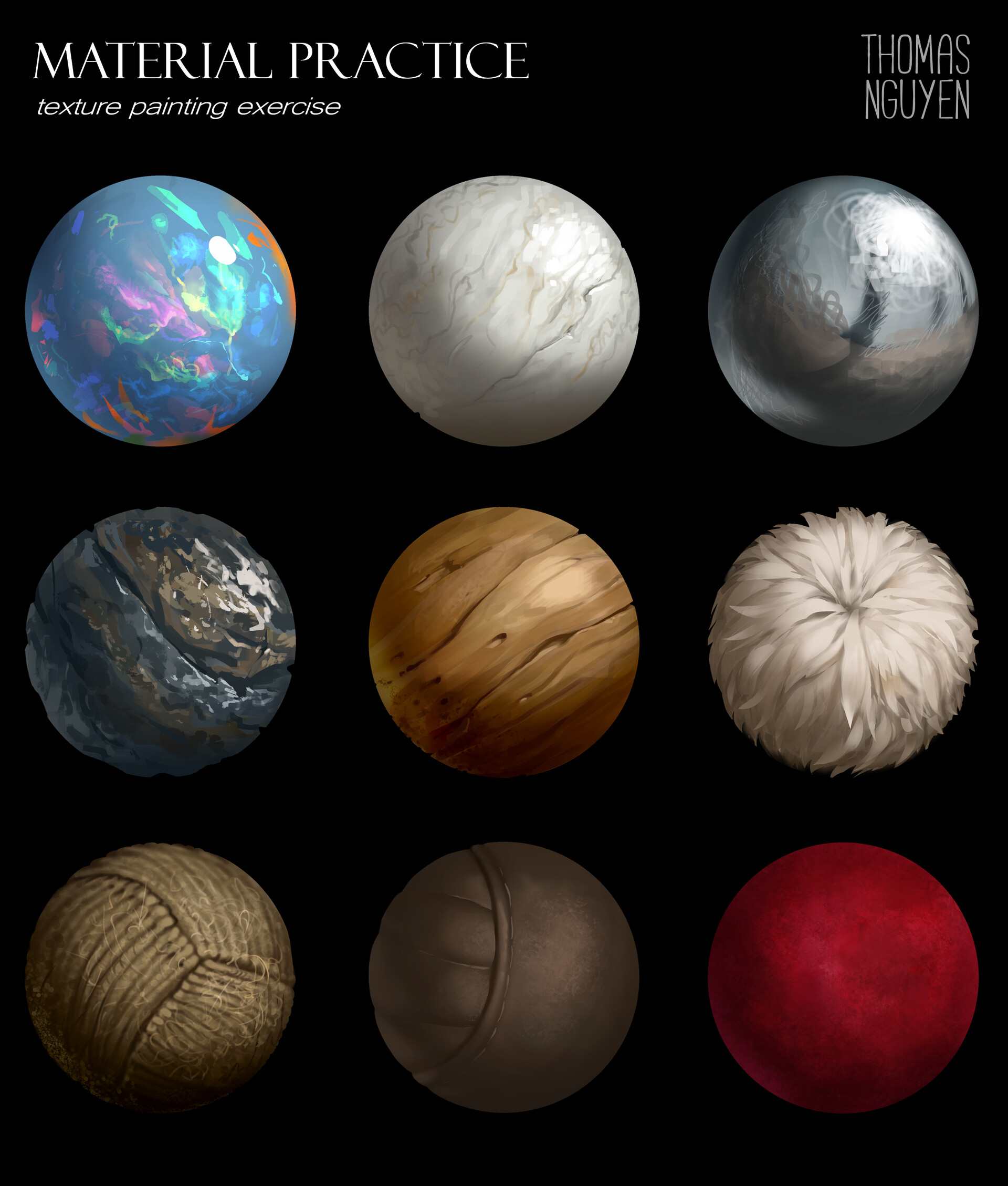 ArtStation - Material Practice