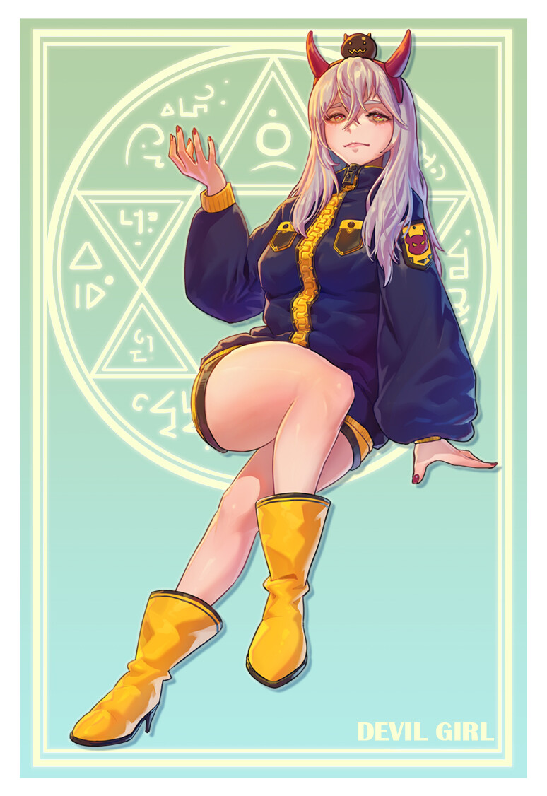 ArtStation - DEVIL GIRL