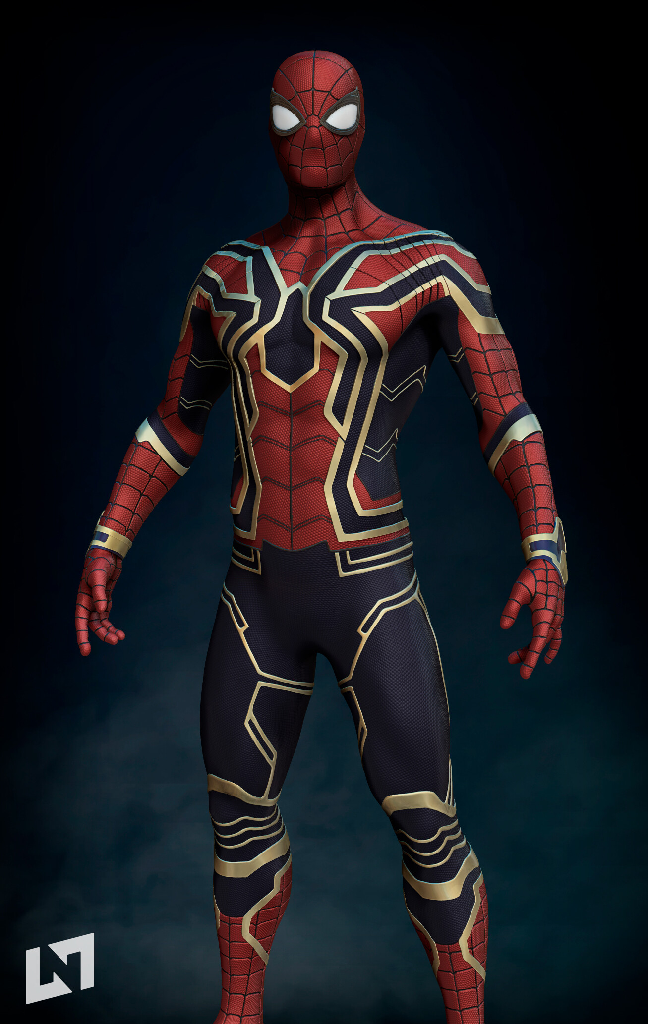 ArtStation - Spider Man (Iron Spider Suit)
