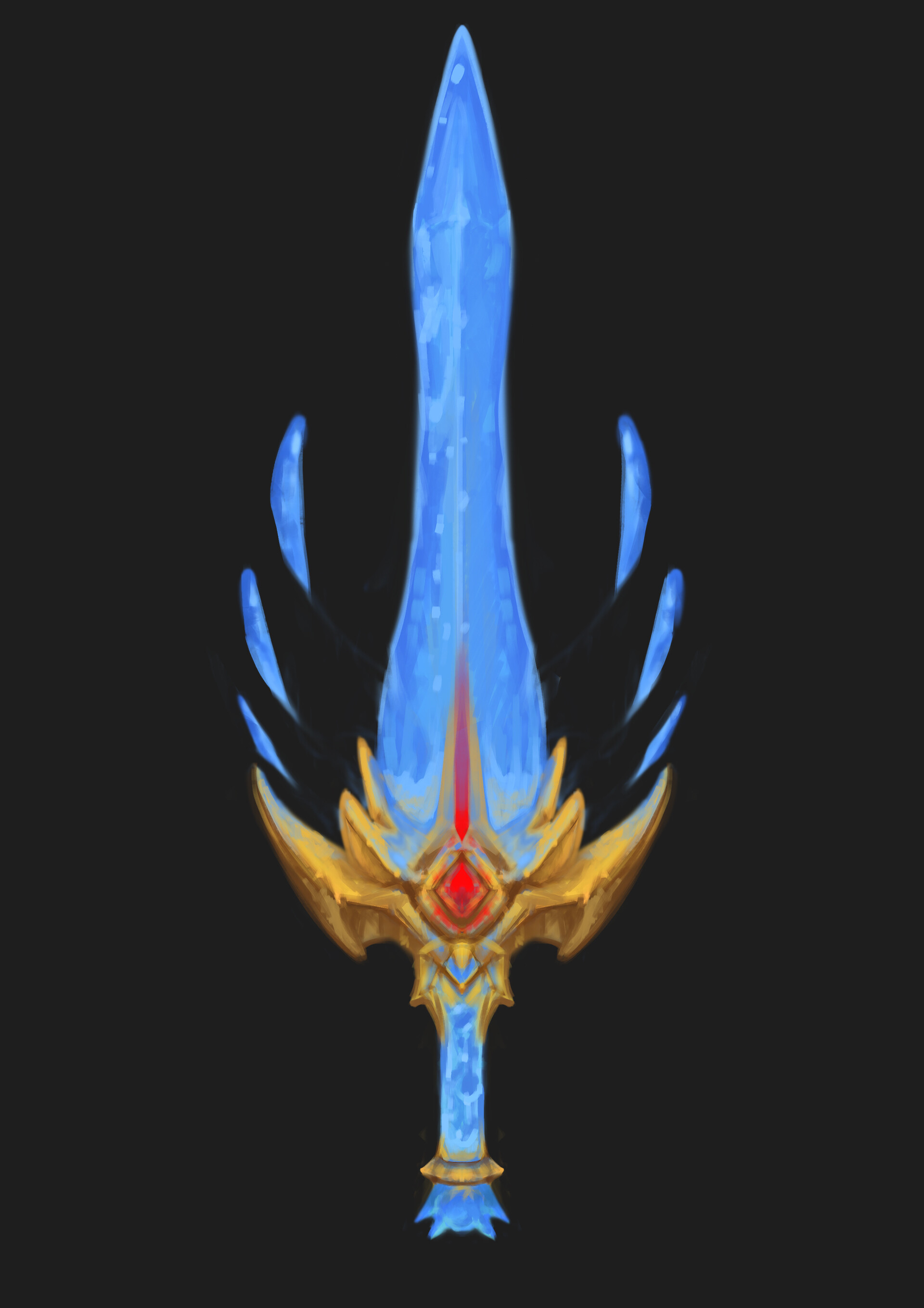 ArtStation - King slime sword