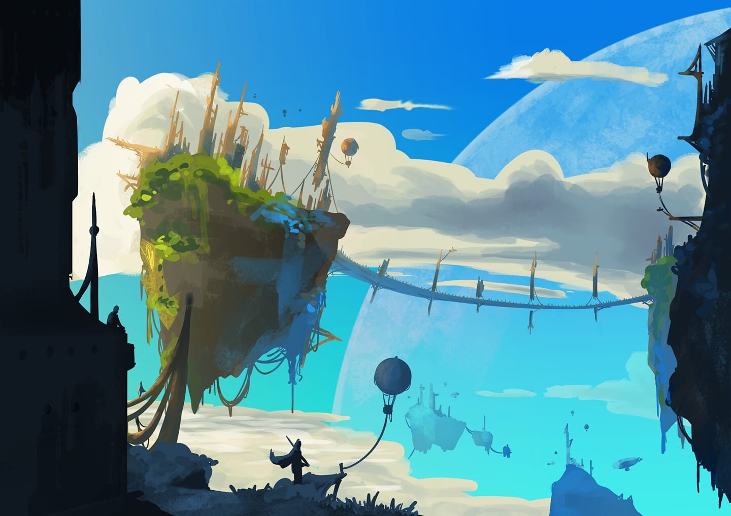 ArtStation - Floating Islands