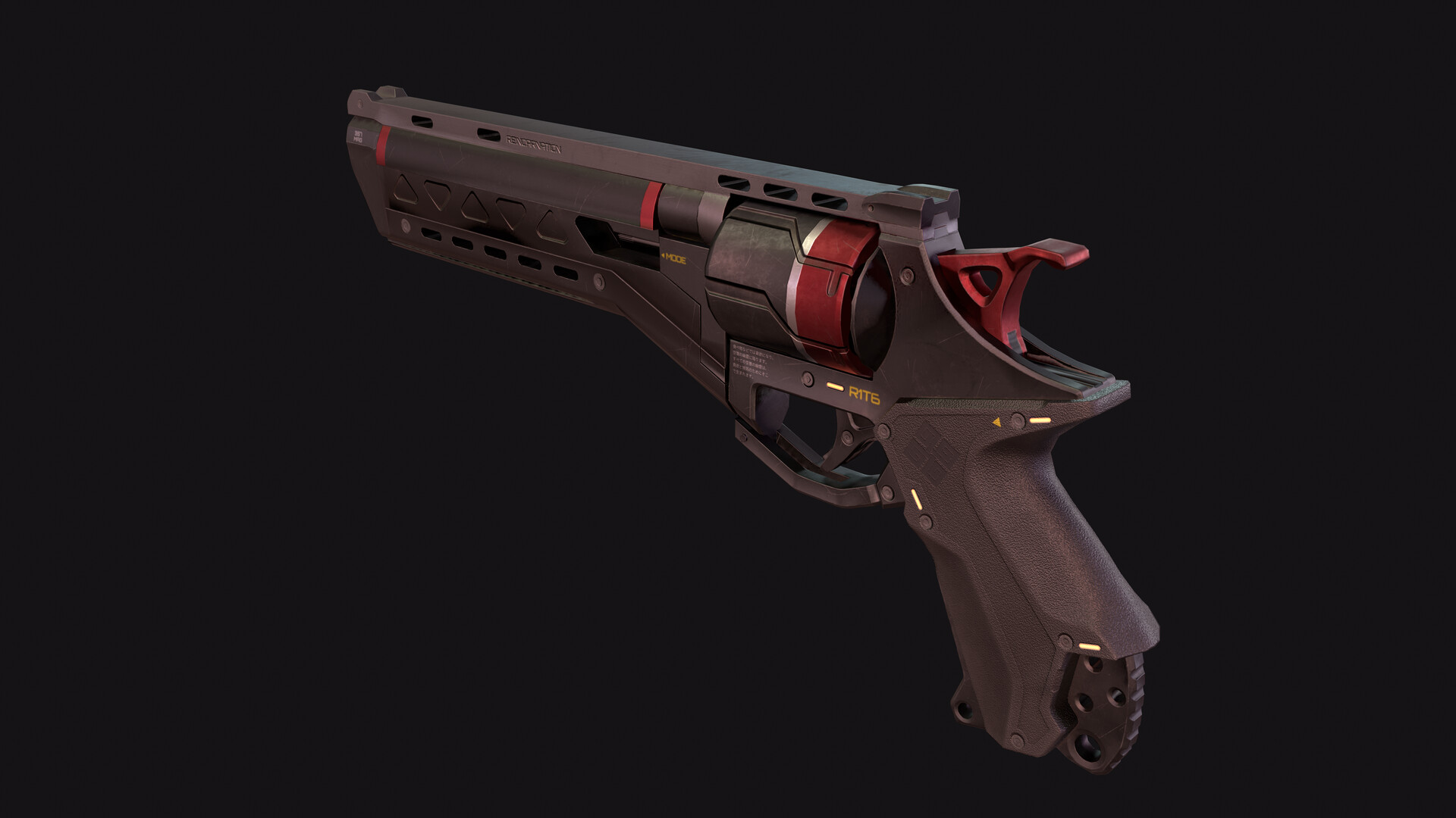 ArtStation - Wheel_Gun