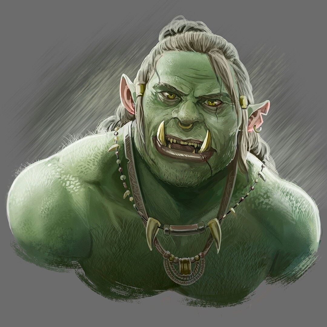 ArtStation - Half Orc