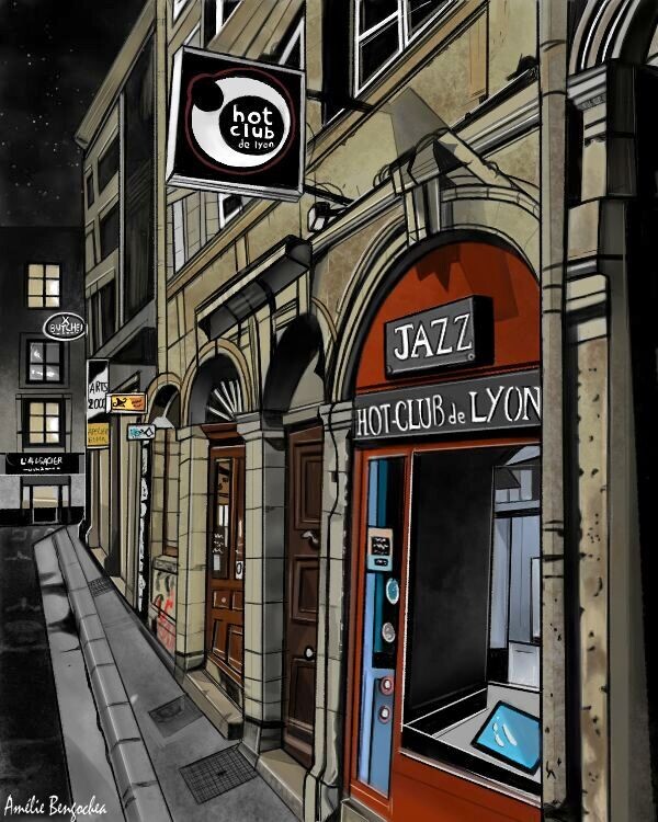 ArtStation - Hot club de Lyon