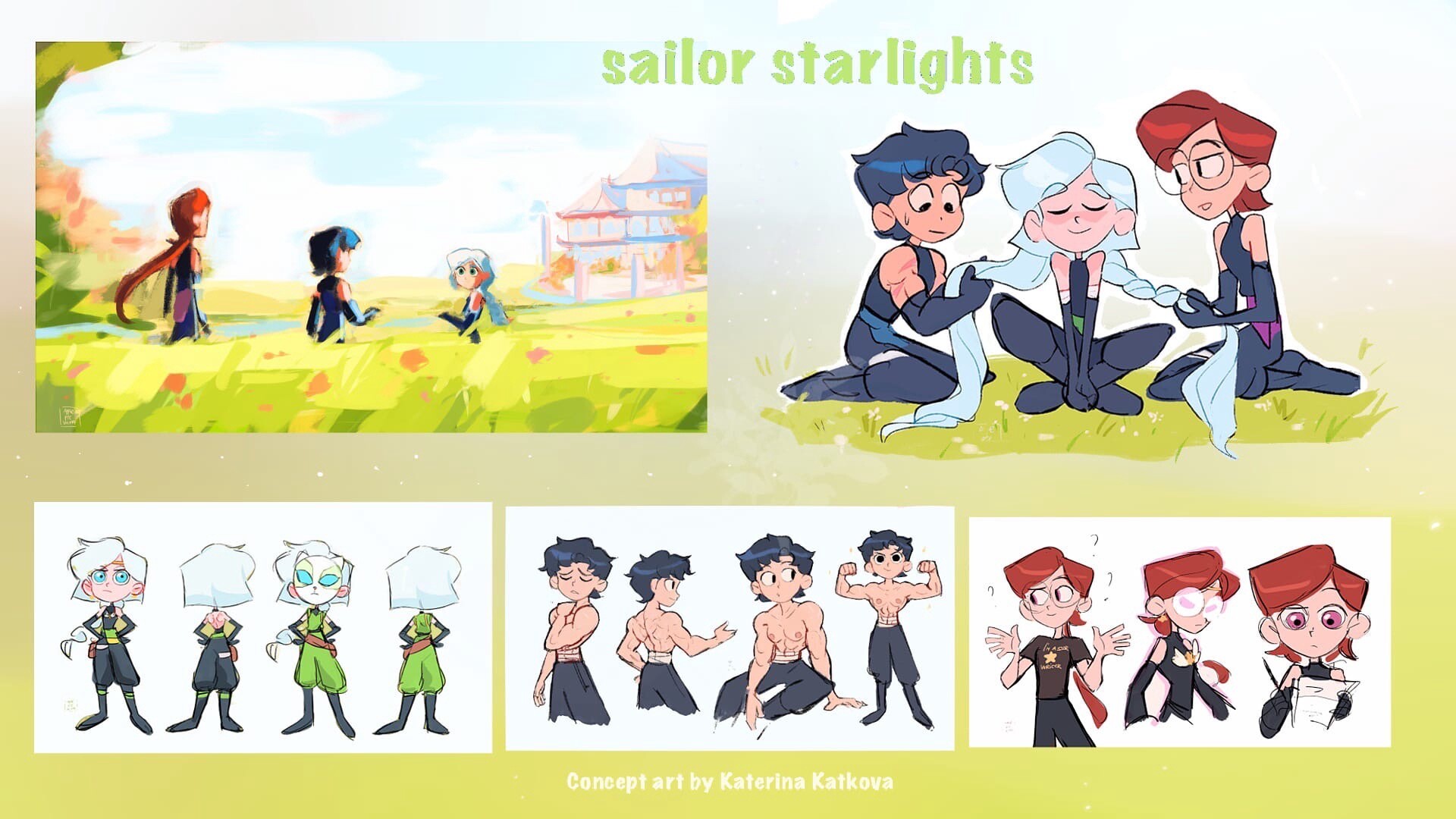 ArtStation - Sailor Starlights Animation Artboard
