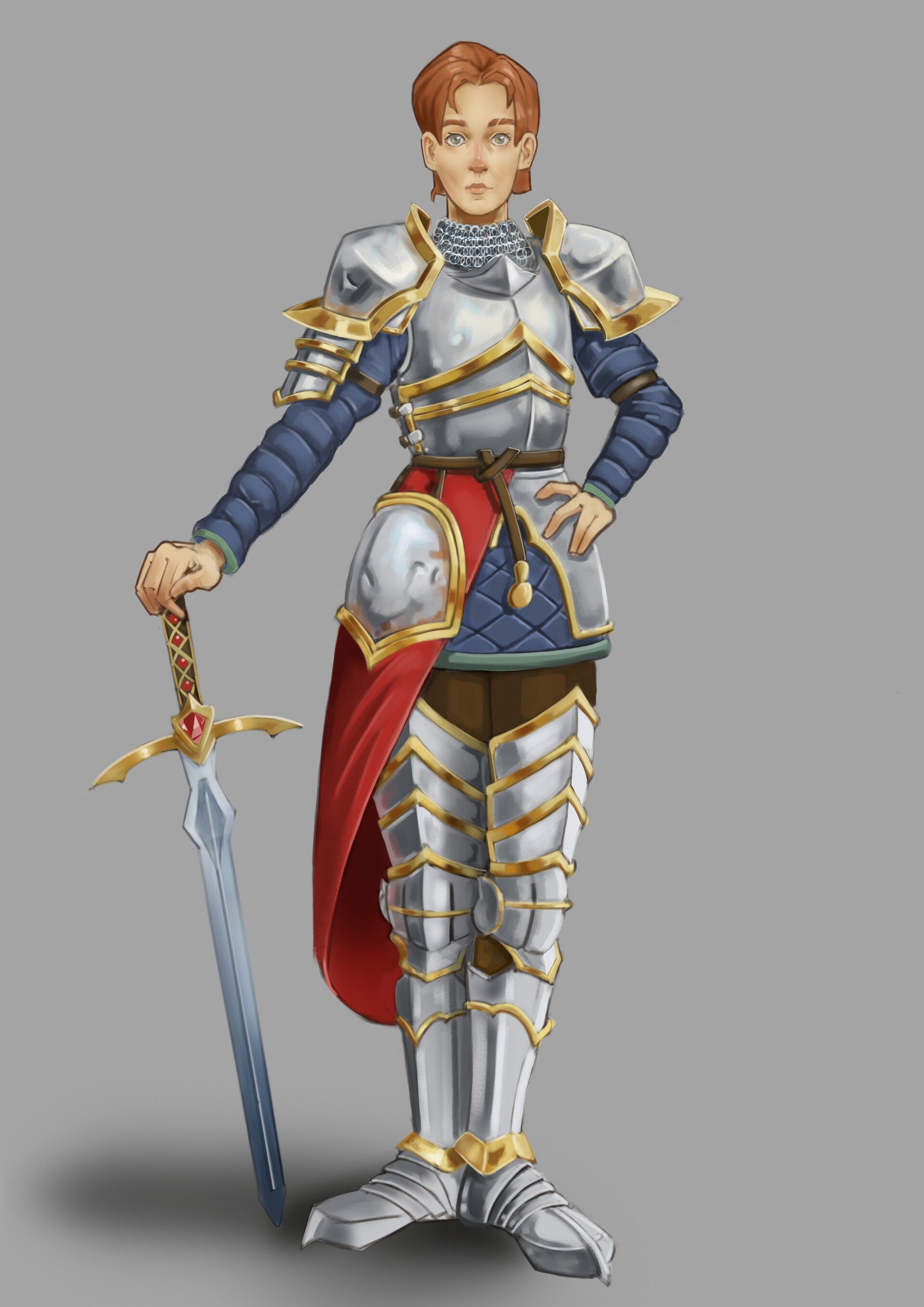 ArtStation - Female Knight
