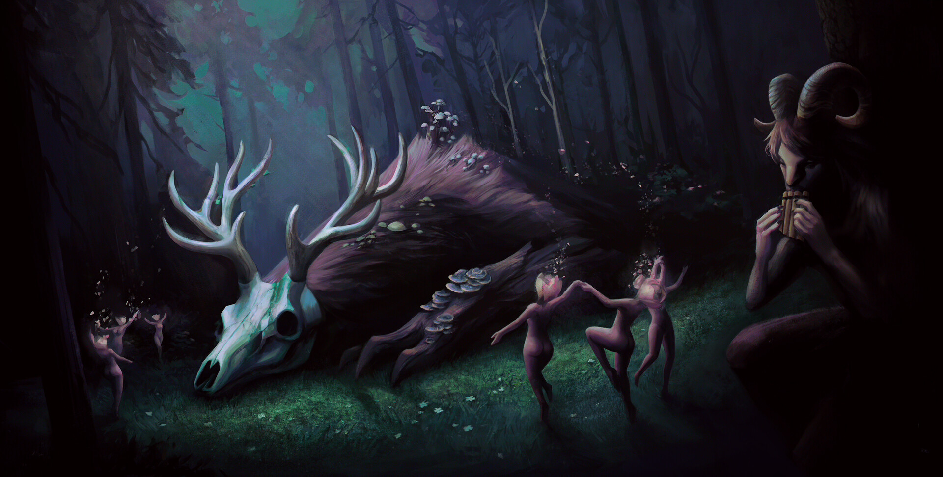 ArtStation - Flower Dance