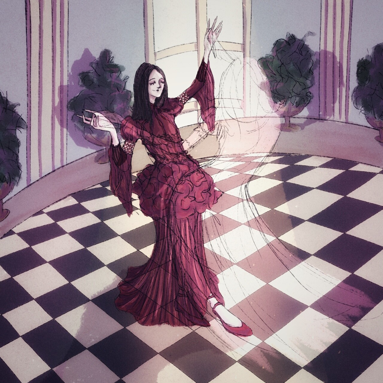 ArtStation - I dance with my imagination in an imaginary castle in an ...