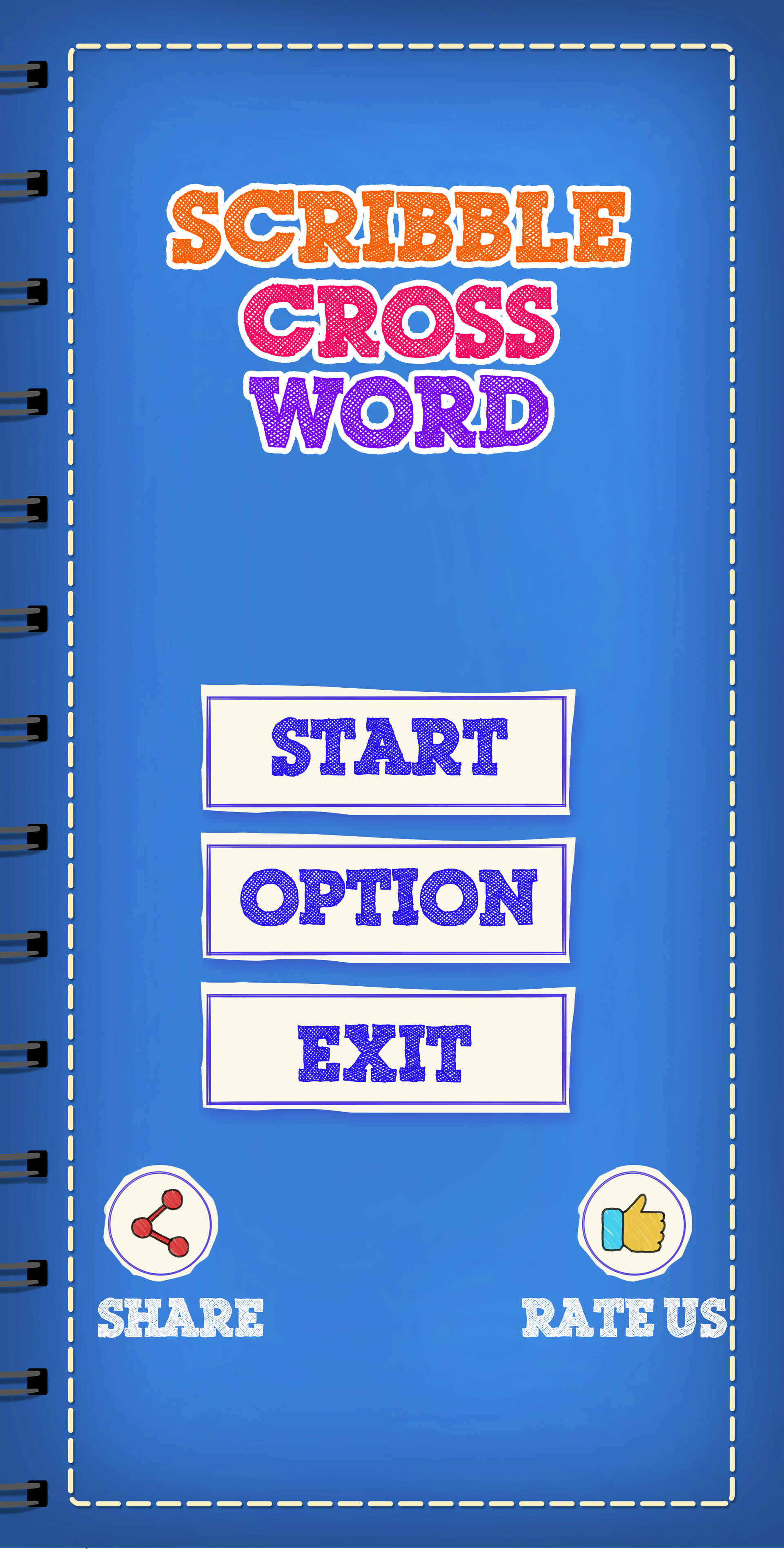 ArtStation - Scribble Cross word Game