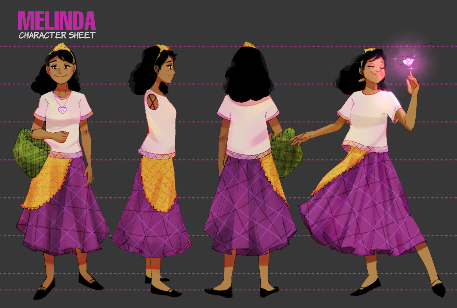 ArtStation - Supporting Characters in Fantastikids: Melinda