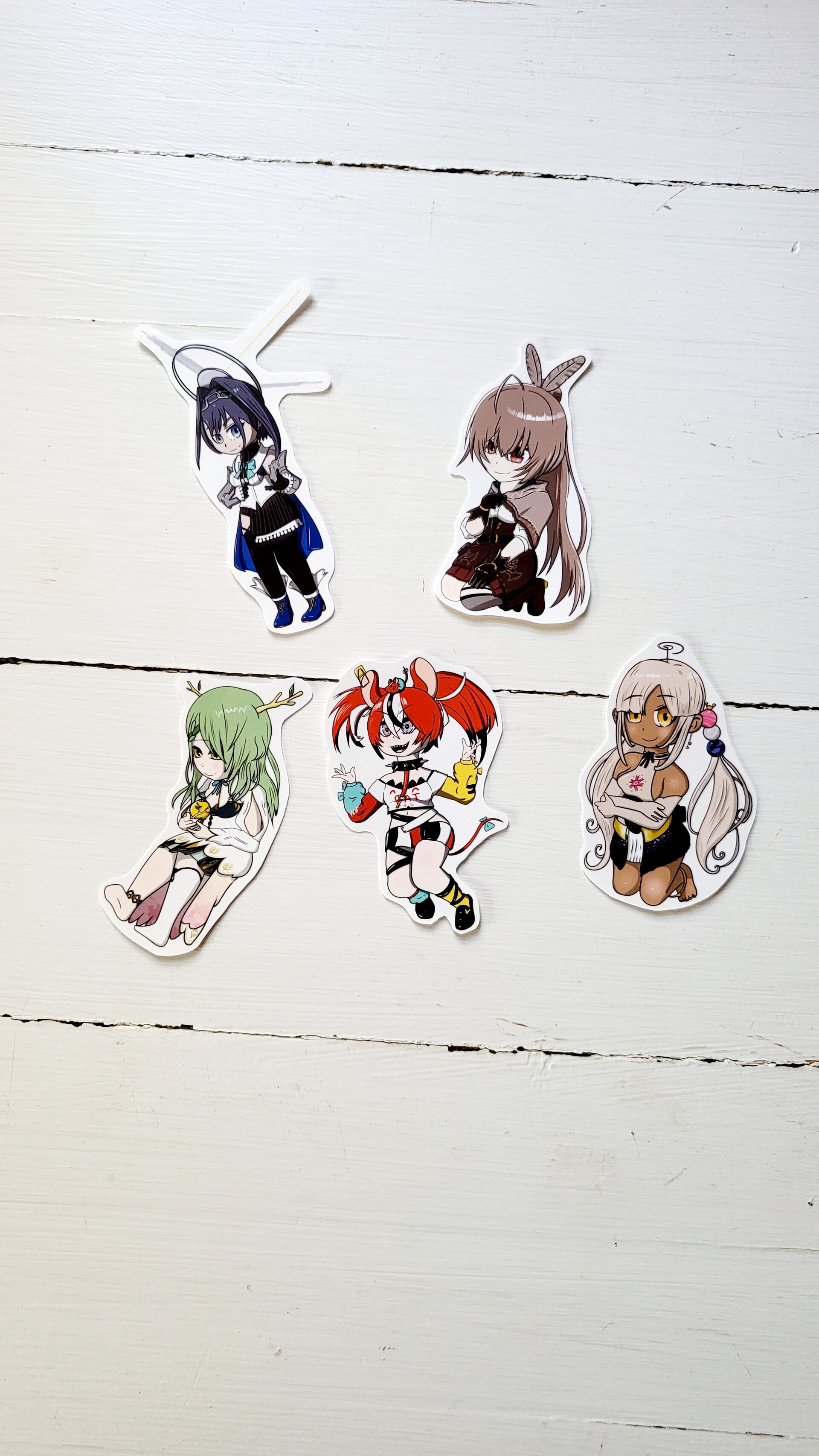 ArtStation - Hololive Council Vinyl Stickers