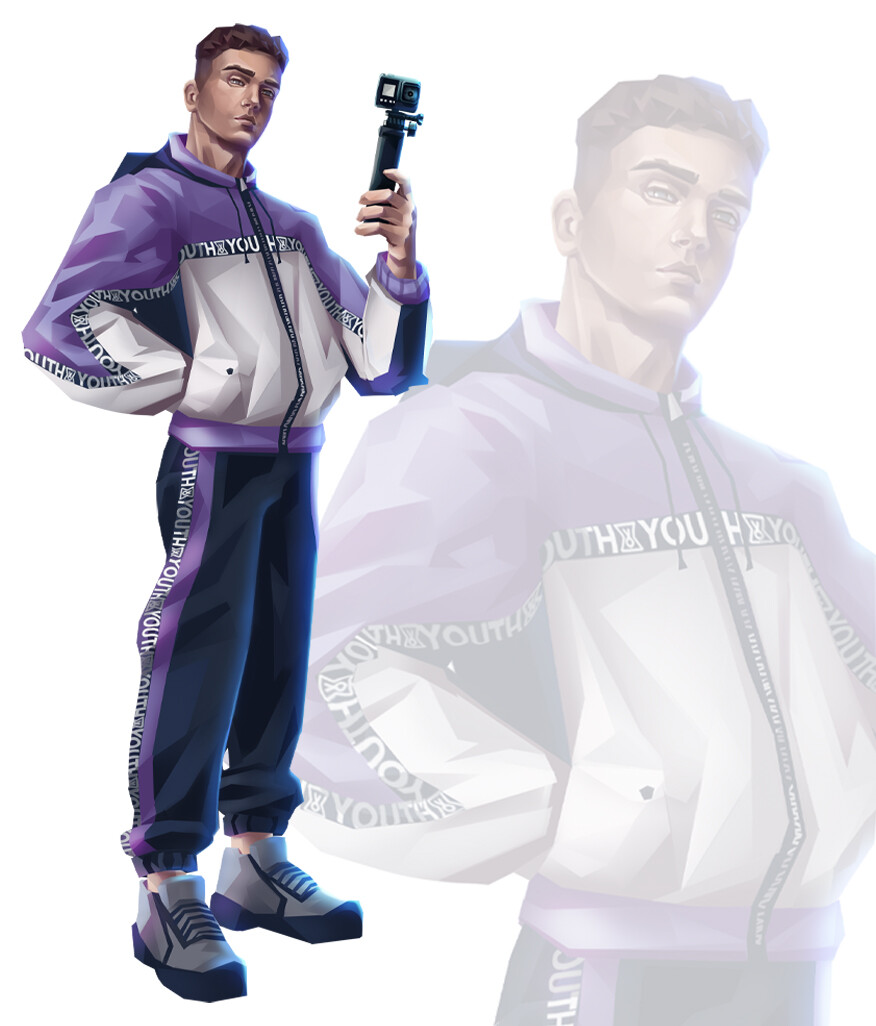 ArtStation - Guy with a camera in his hand