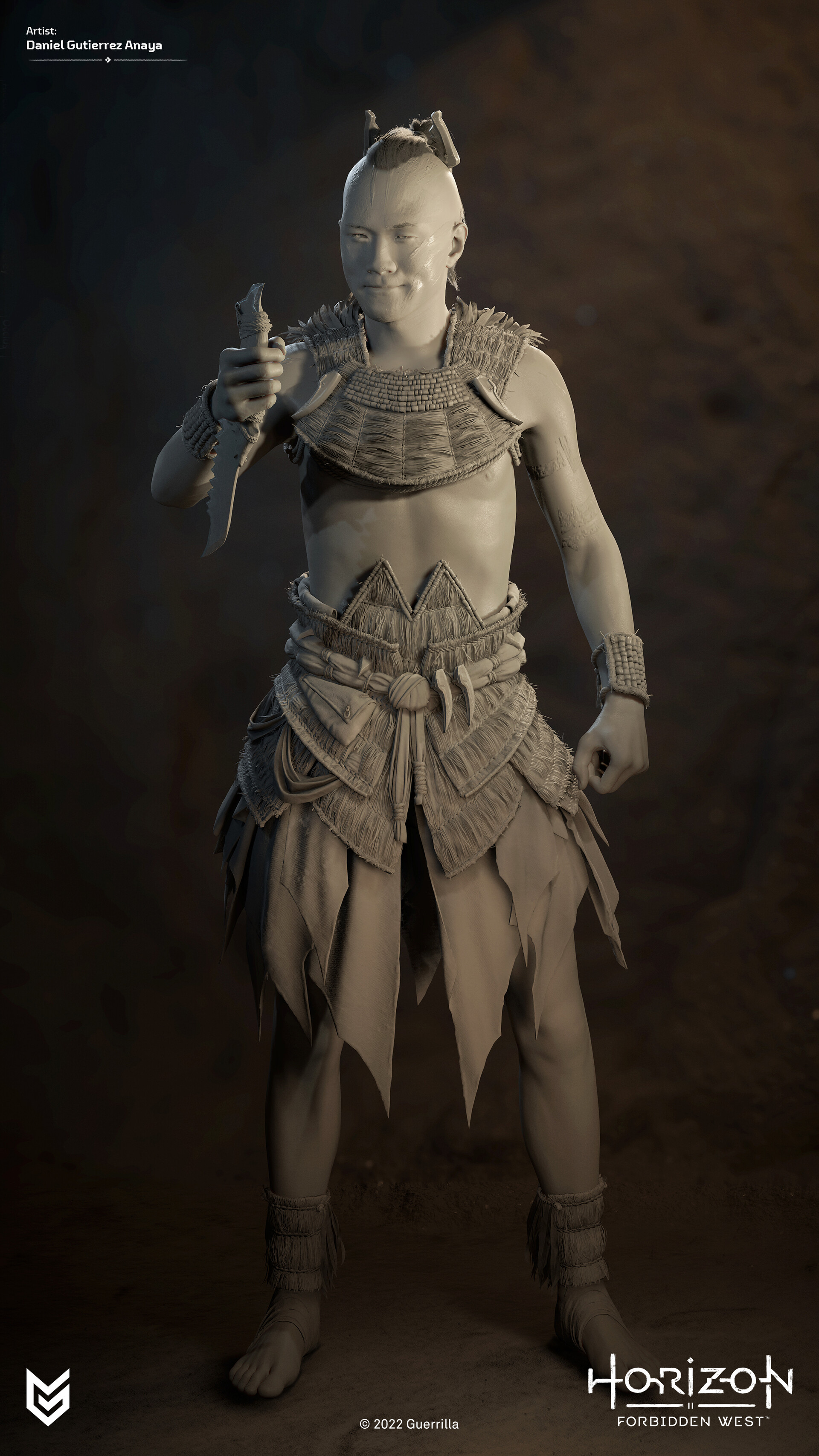 Daniel Gutierrez Anaya - Horizon Forbidden West - Lowland Tenakth teen male