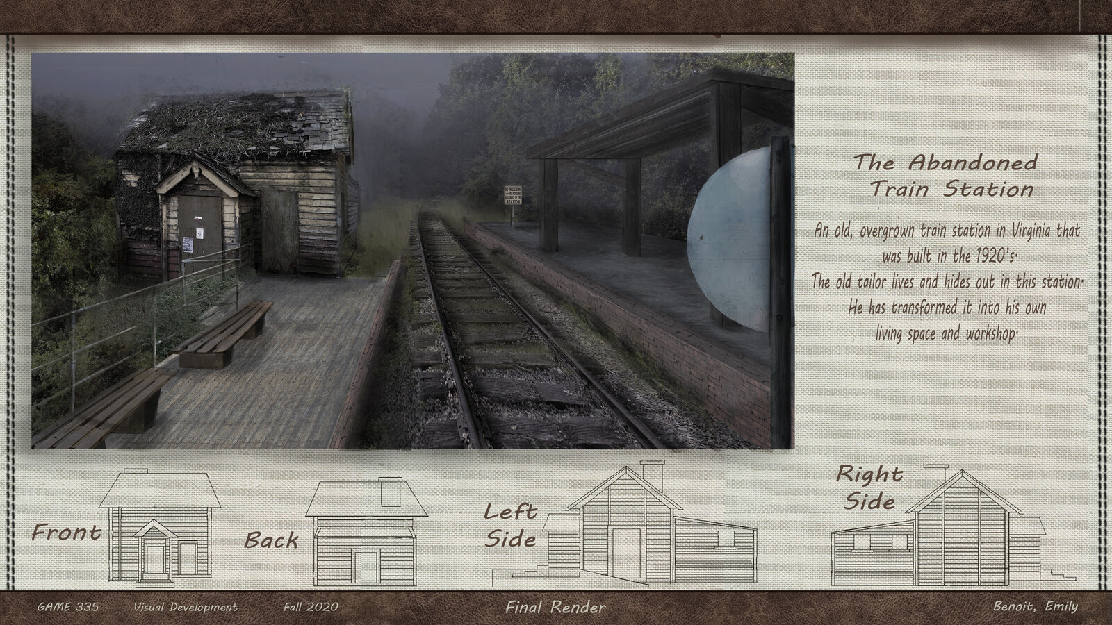 Emily Benoit - Concept Art for Biome (2020)