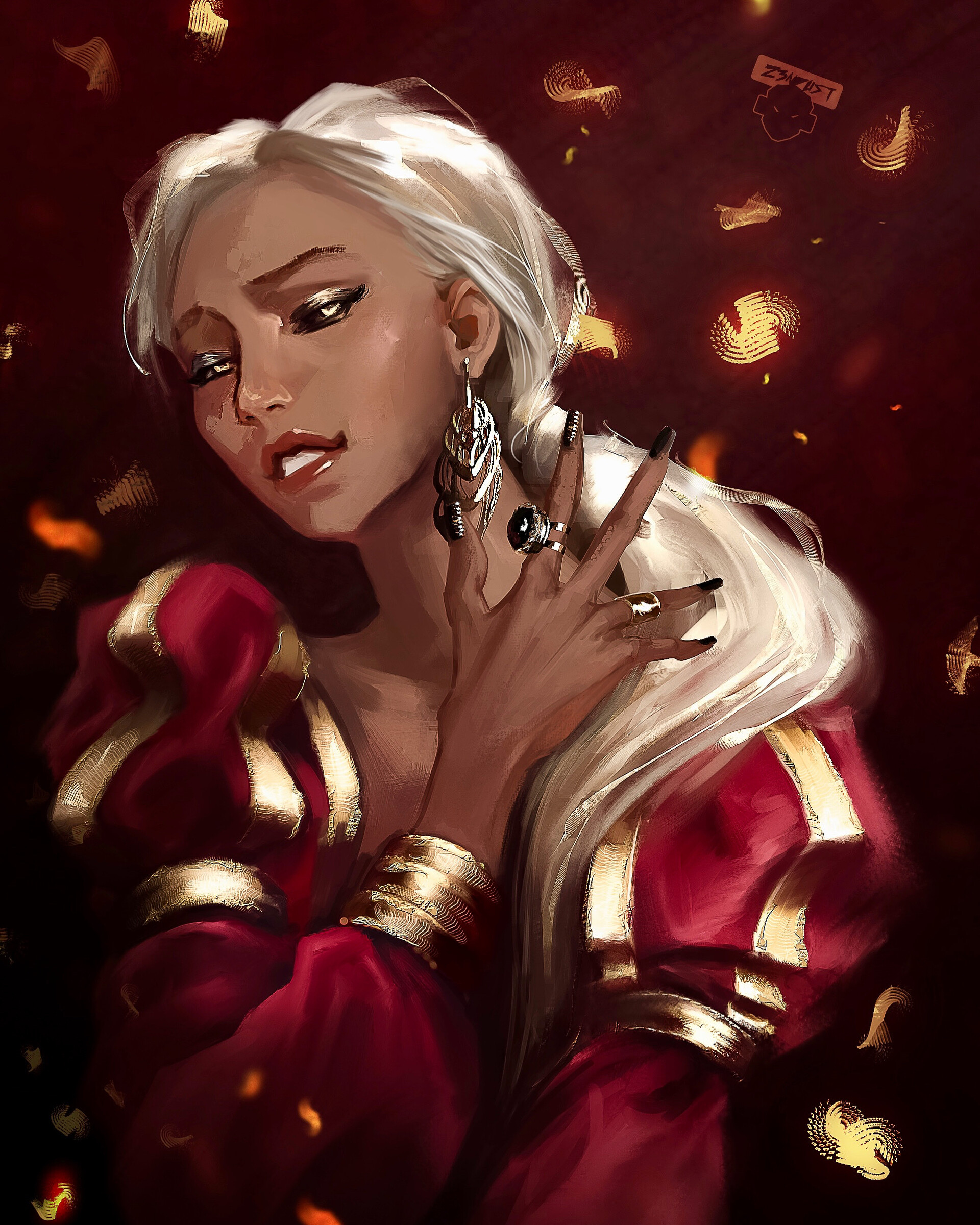 ArtStation - Gold Princess