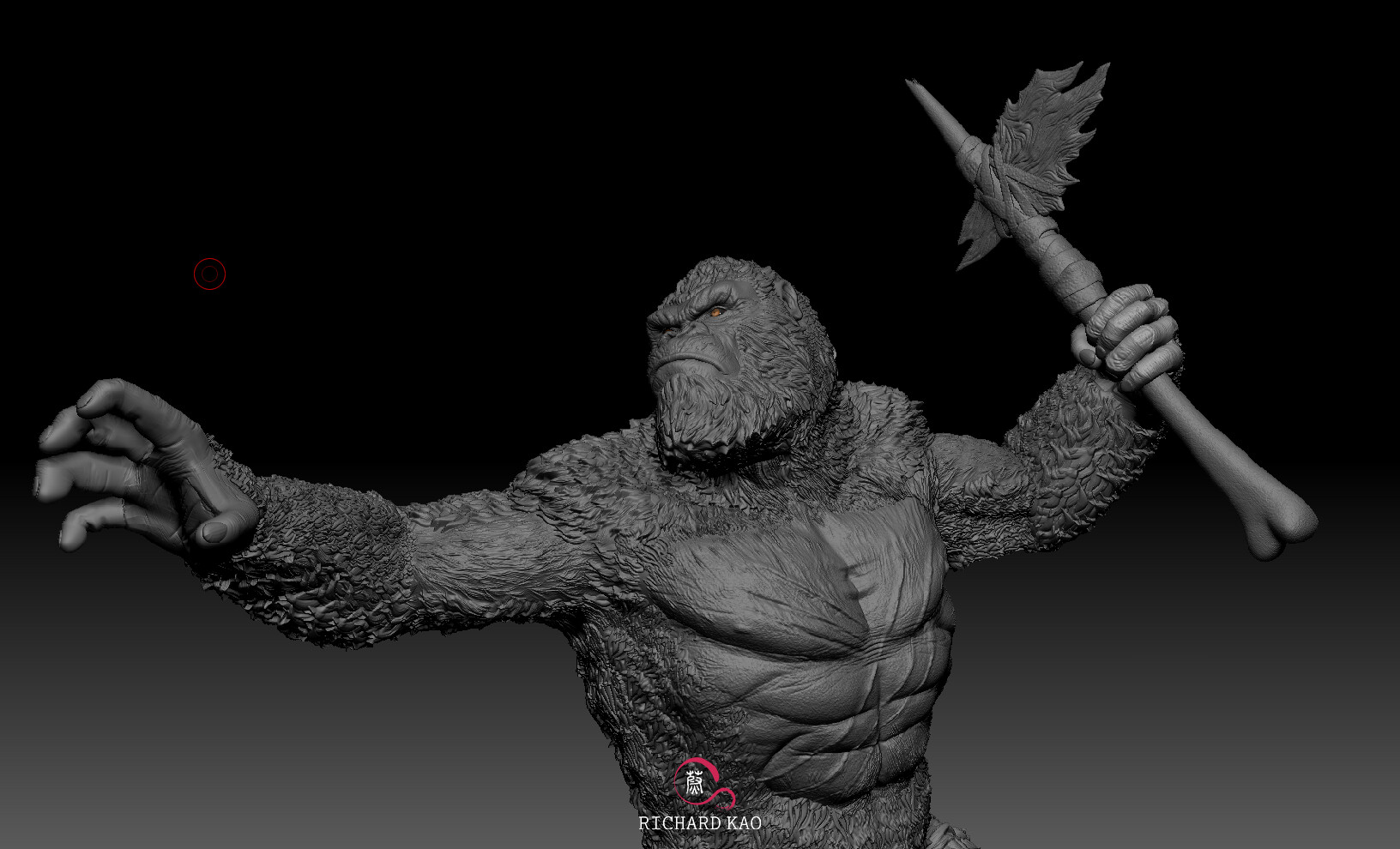 Yu Wei (Richard) Kao - Godzilla vs Kong Kong 3D Printing
