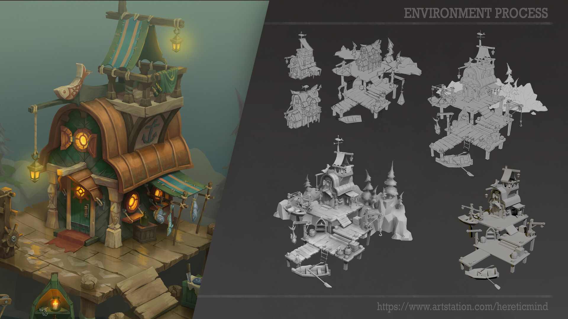 Maria Saveleva - Fisherwoman's house