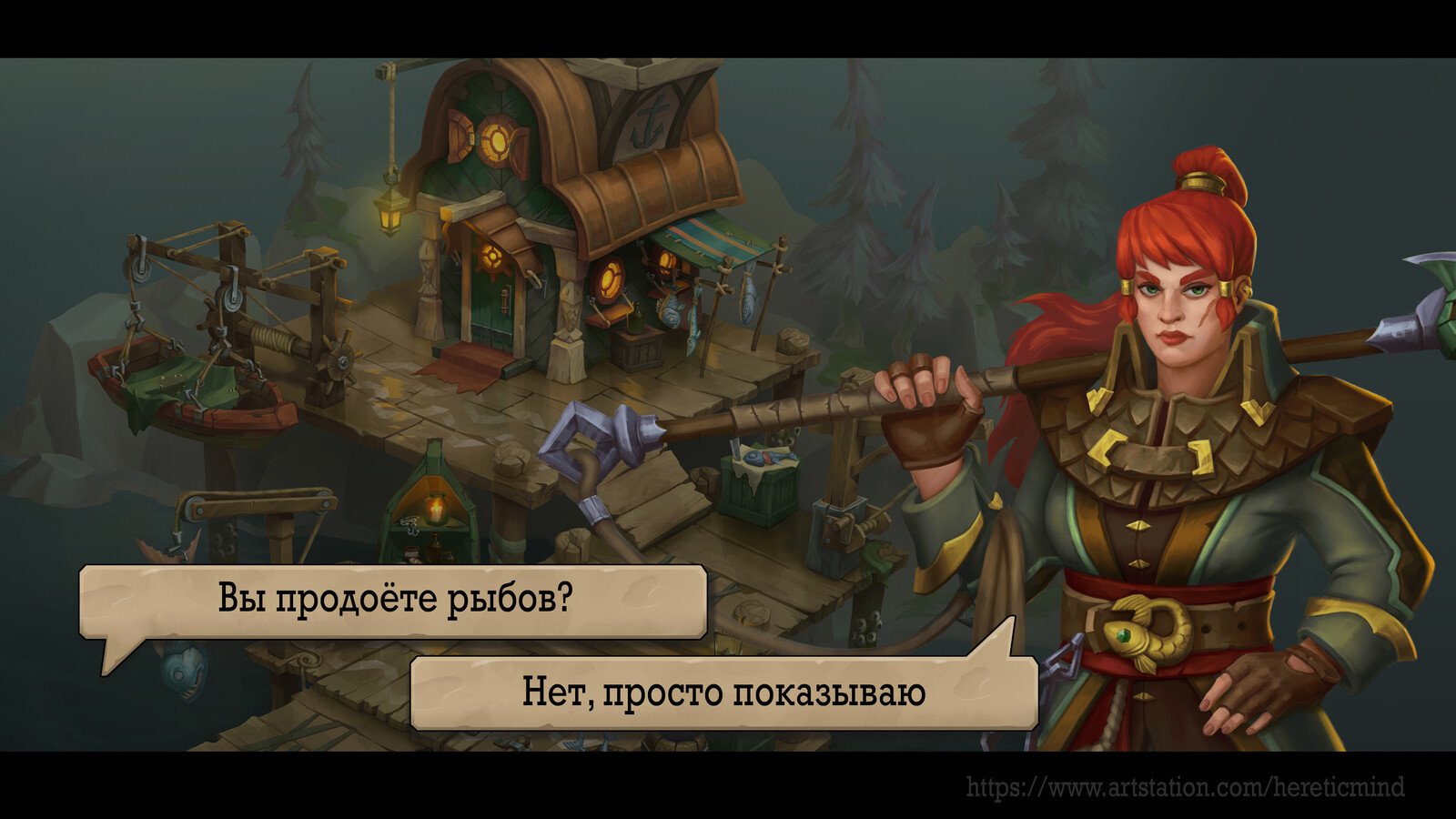 Maria Saveleva - Fisherwoman's house