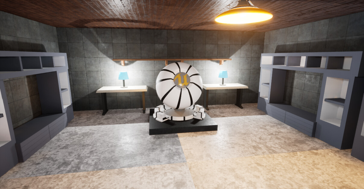 ArtStation - Creating Basic Materials (Unreal Engine Homework)