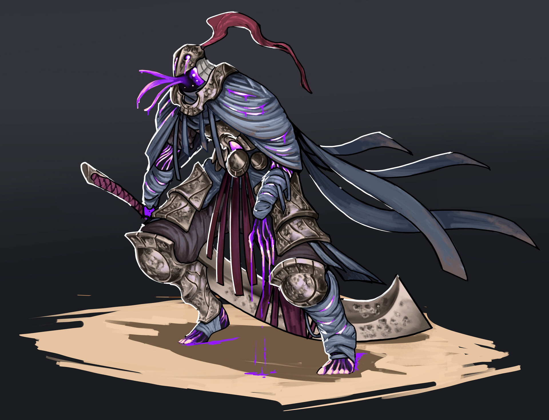 ArtStation - Vak'Sath, Progeny of Regrets - League of Legends Fan Champion