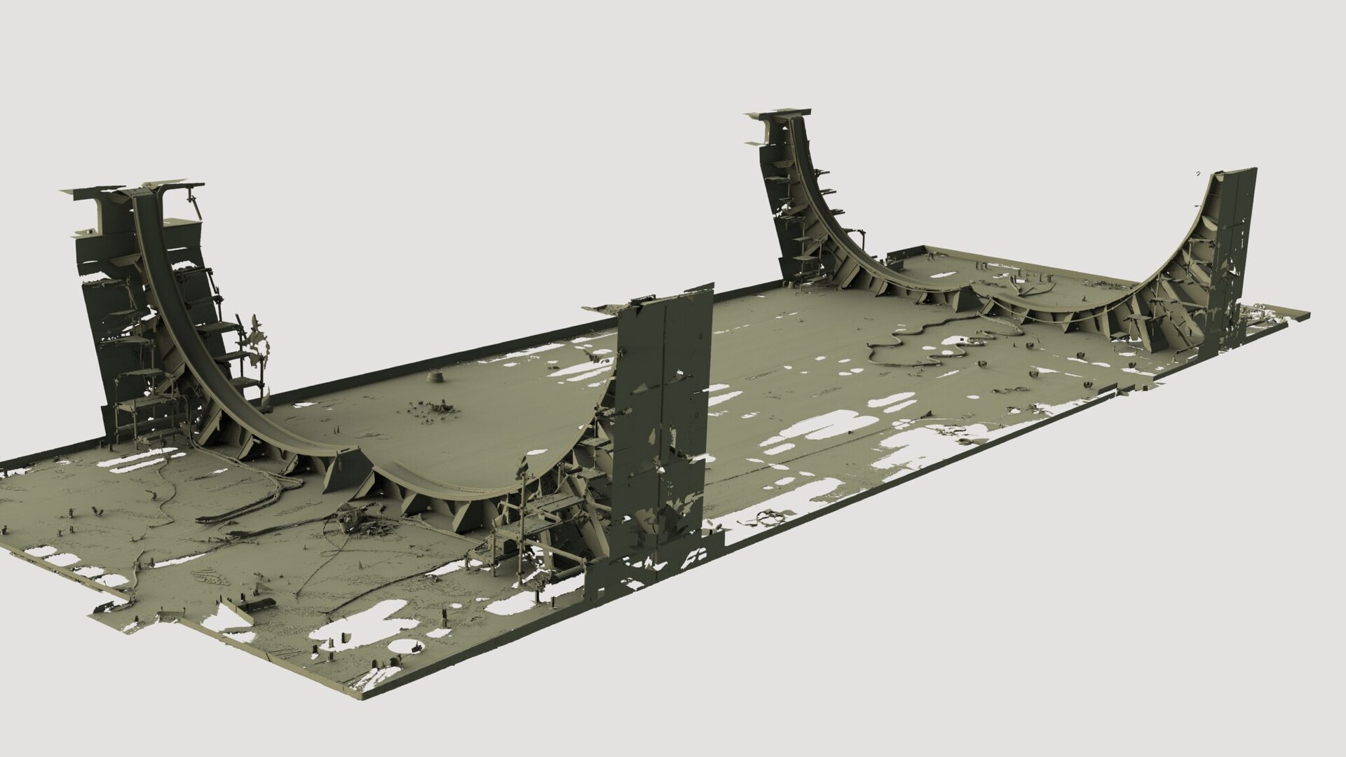 ArtStation - Ship container frames (Pointcloud and converted mesh data) - Reverse engineering