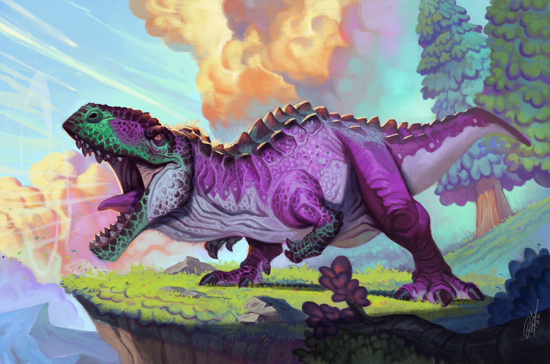 ArtStation - Giganotosaurus