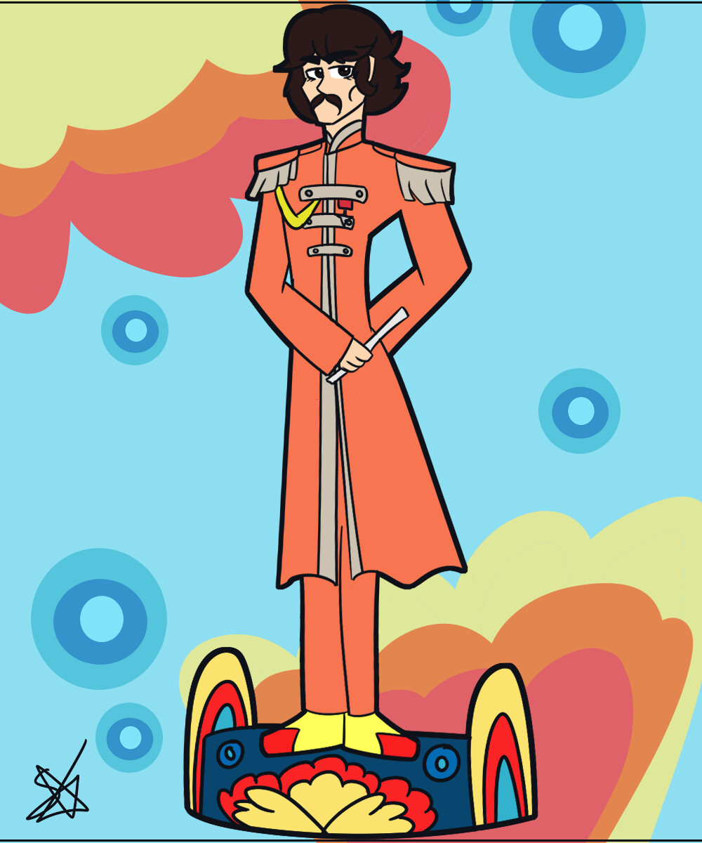 ArtStation - George Harrison Fanart