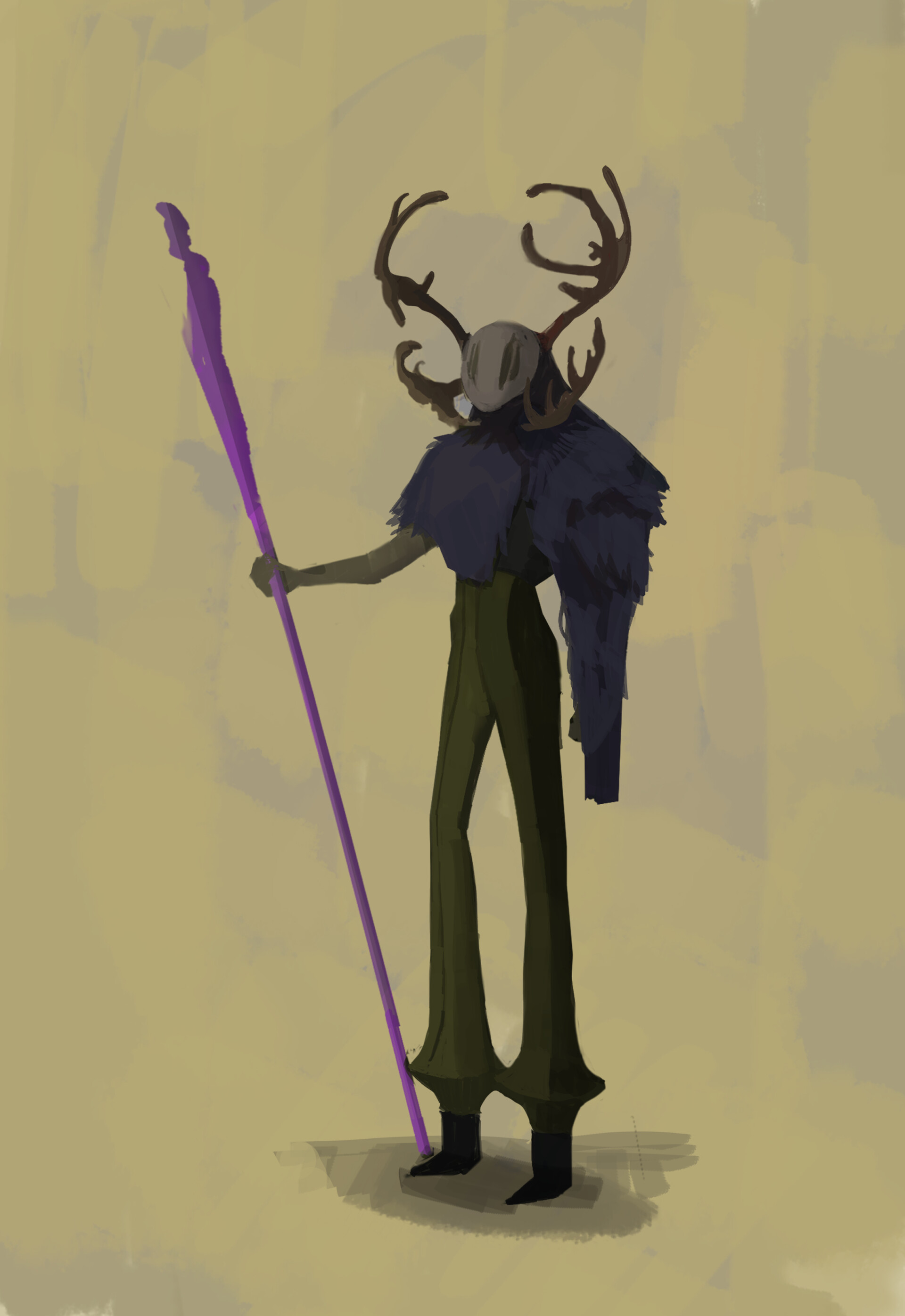 ArtStation - Forest Magician Sketch