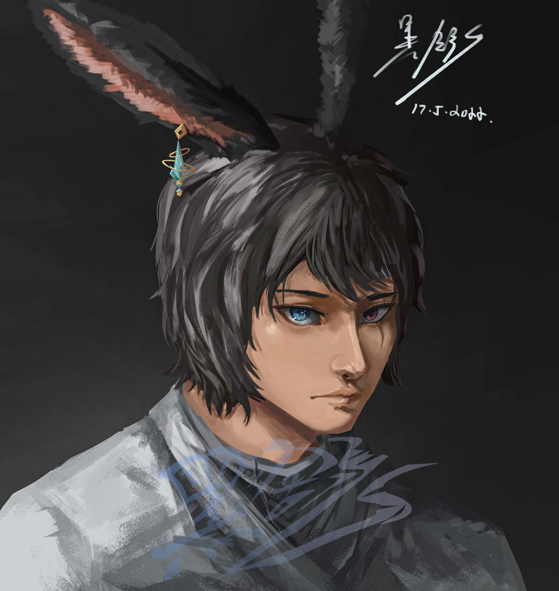 ArtStation - Final Fantasy 14 Bunny!