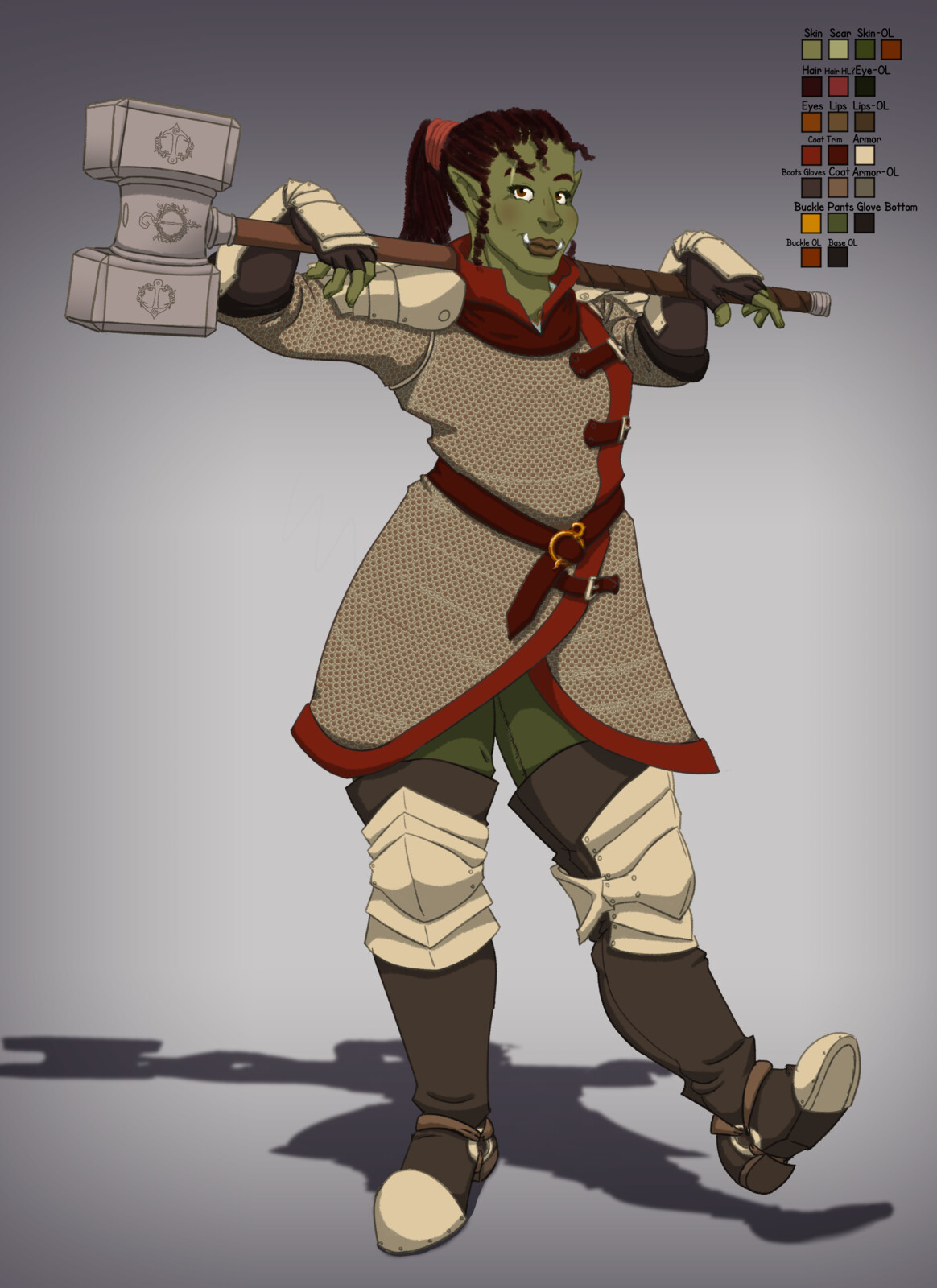 Natasha de Gracia - DnD Character Expressions