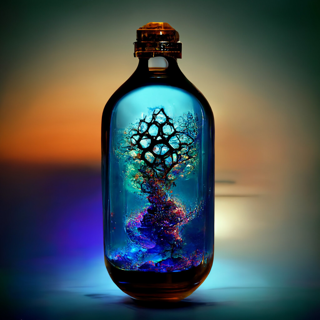 ArtStation - Fractals in Bottles