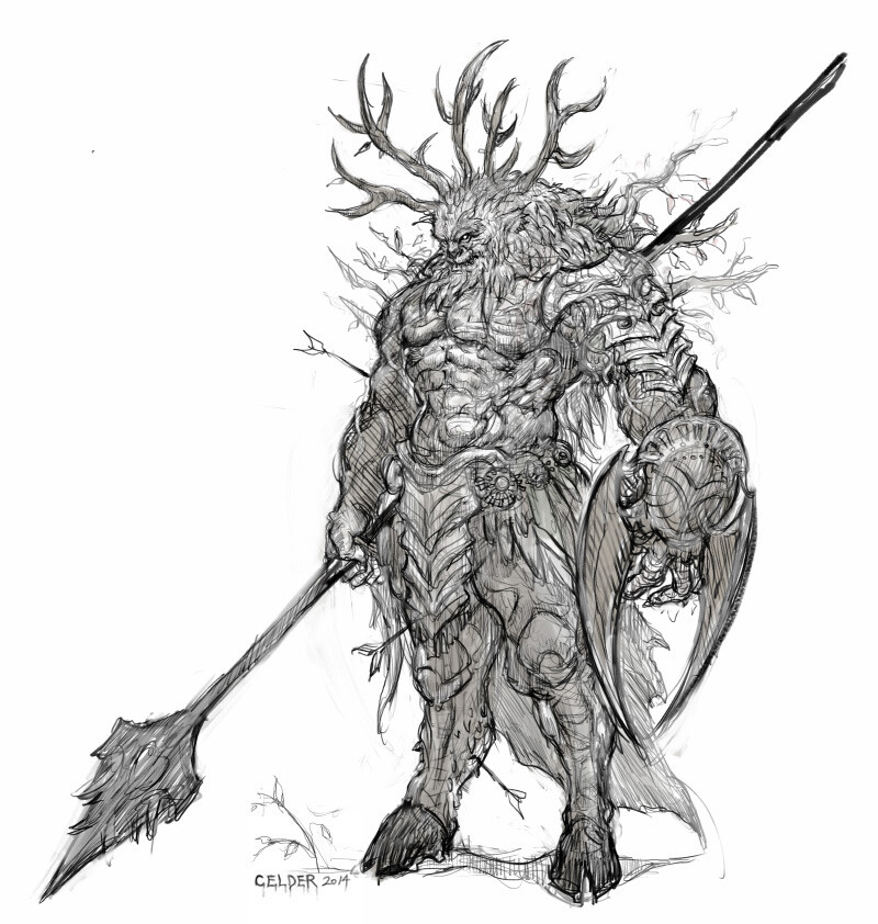 ArtStation - Creature idea sketch
