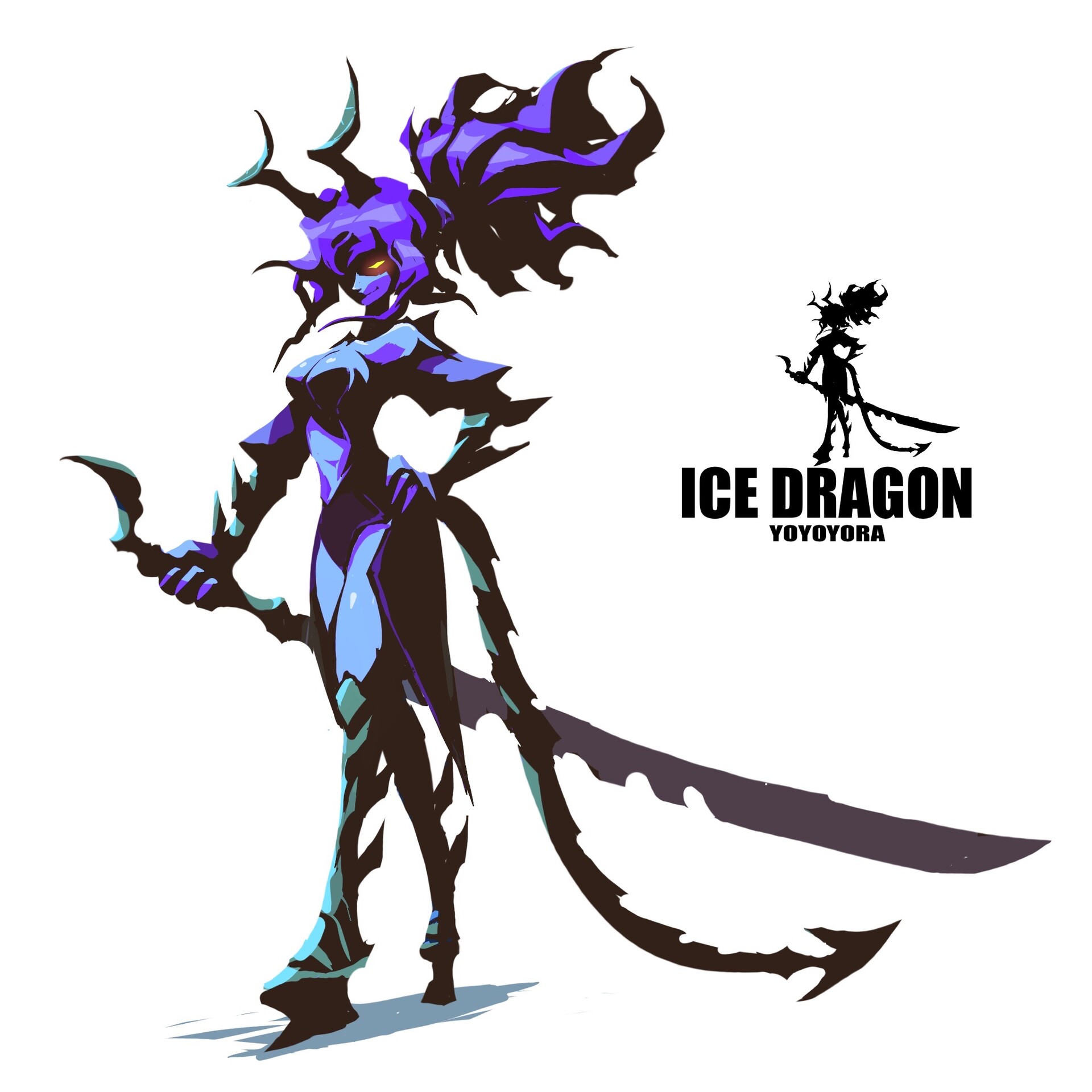 ArtStation - Ice dragon