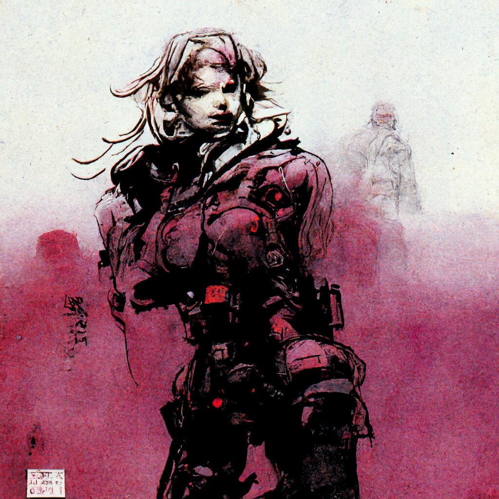 Stylised Character Concept Art generated with AI by John Walther ...