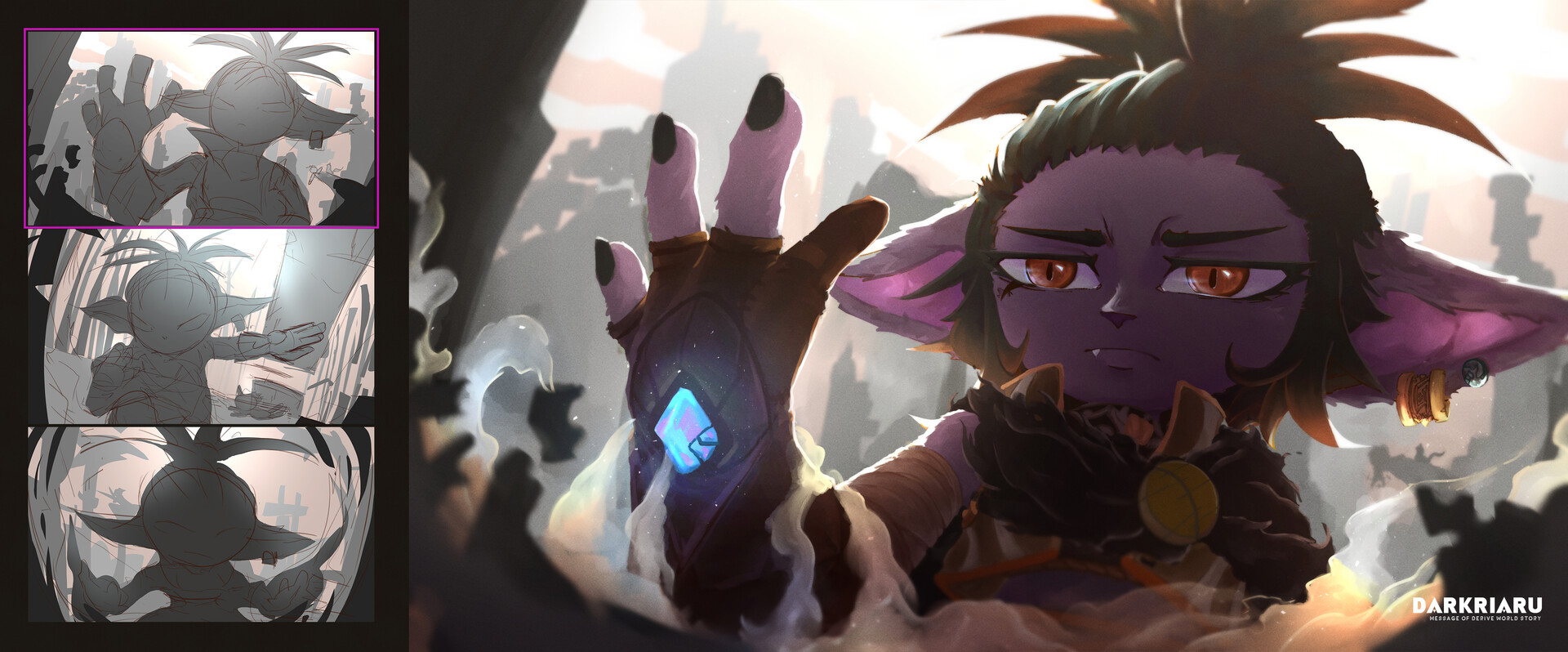 ArtStation - Ria and Terra