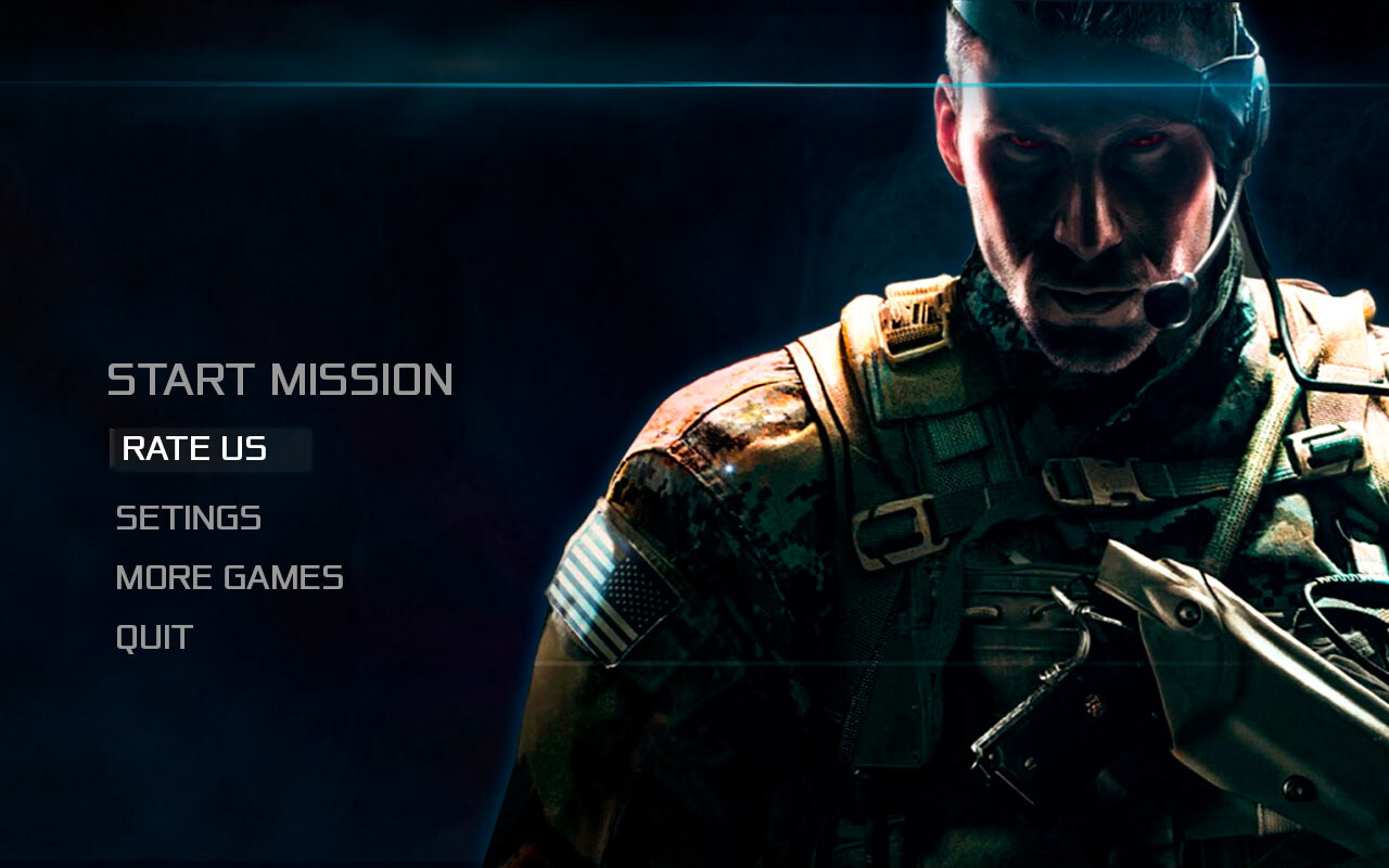 ArtStation - shooting game ui/ux