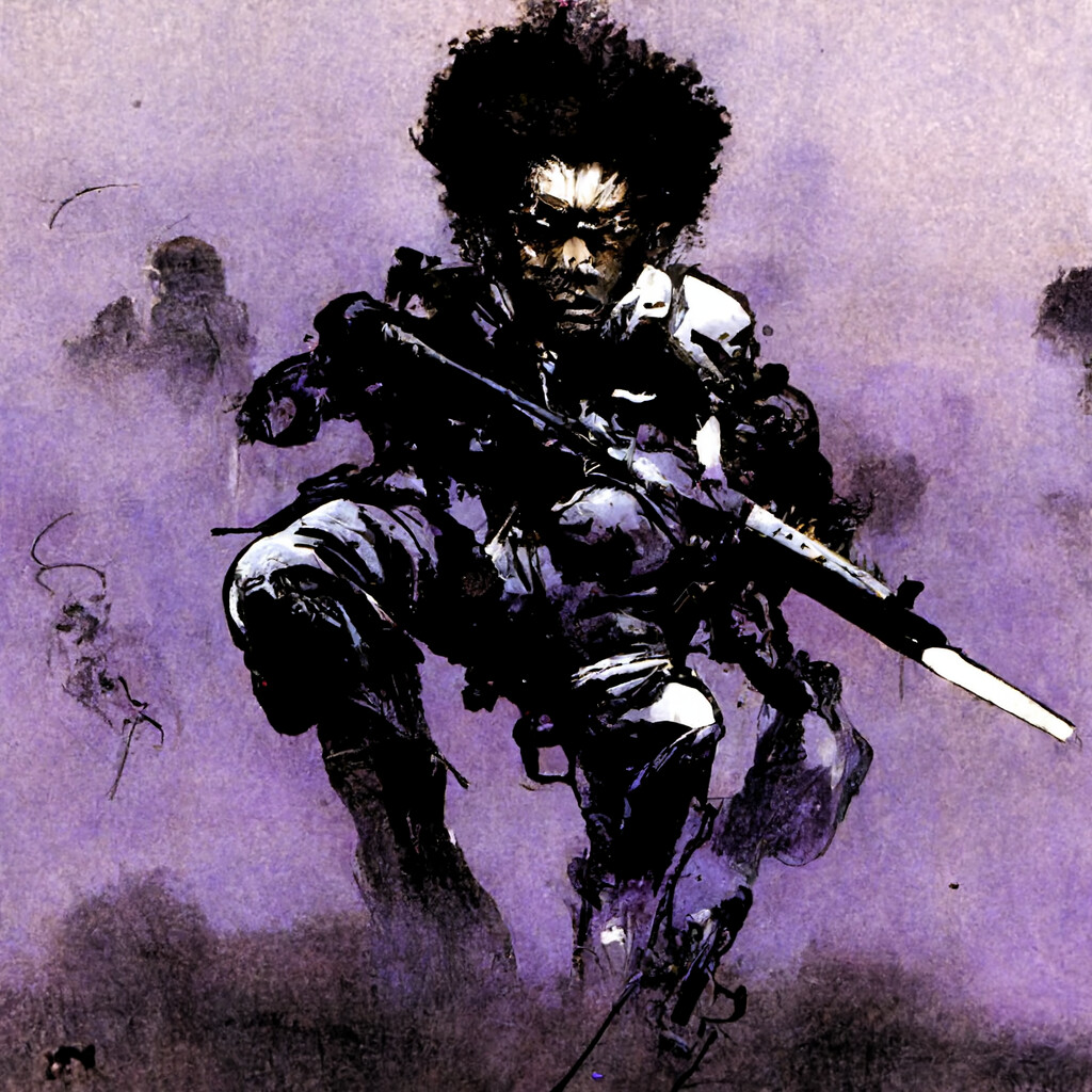 Stylised Character Concept Art generated with AI by John Walther ...